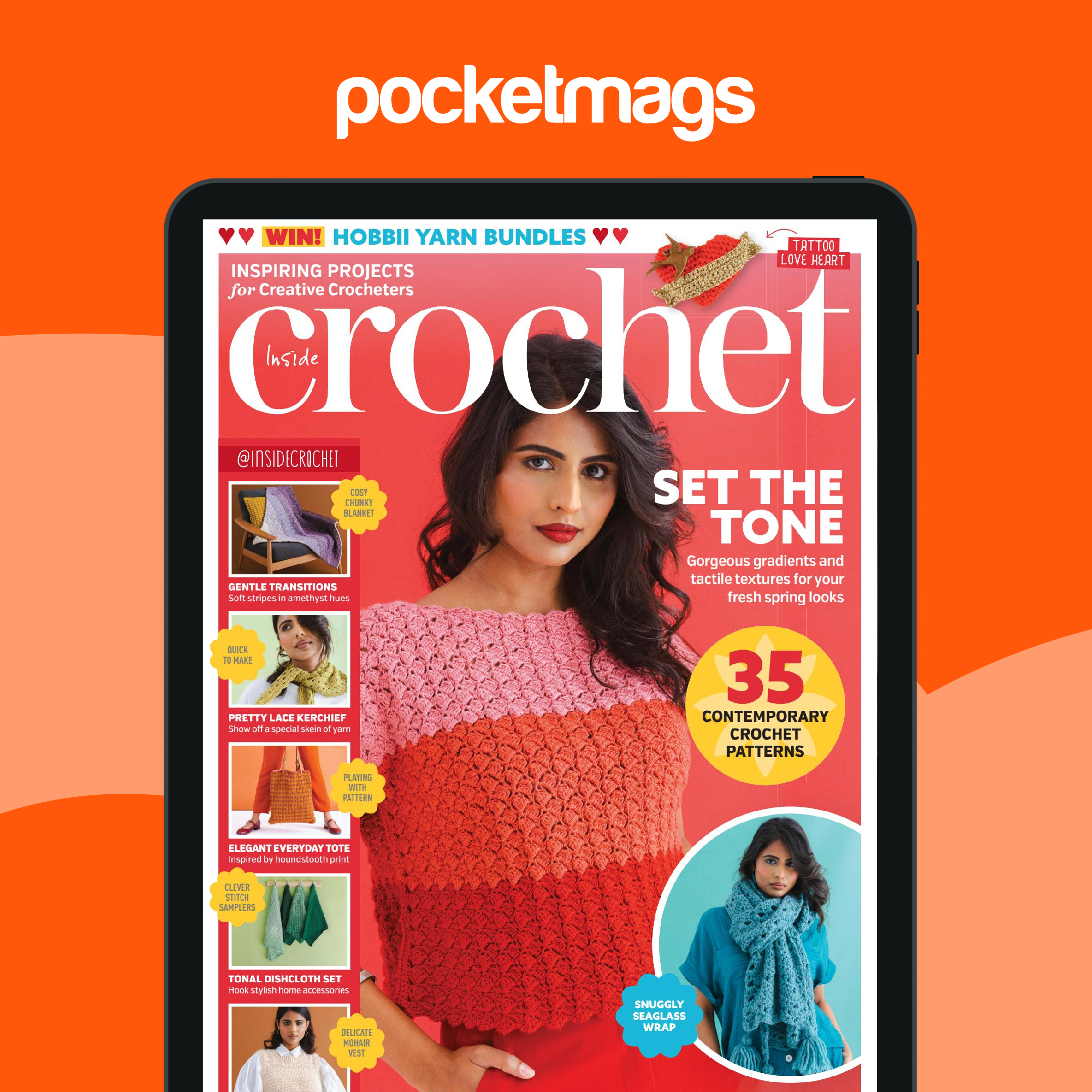 Inside Crochet Magazine Subscriptions and Issue 176 Issue