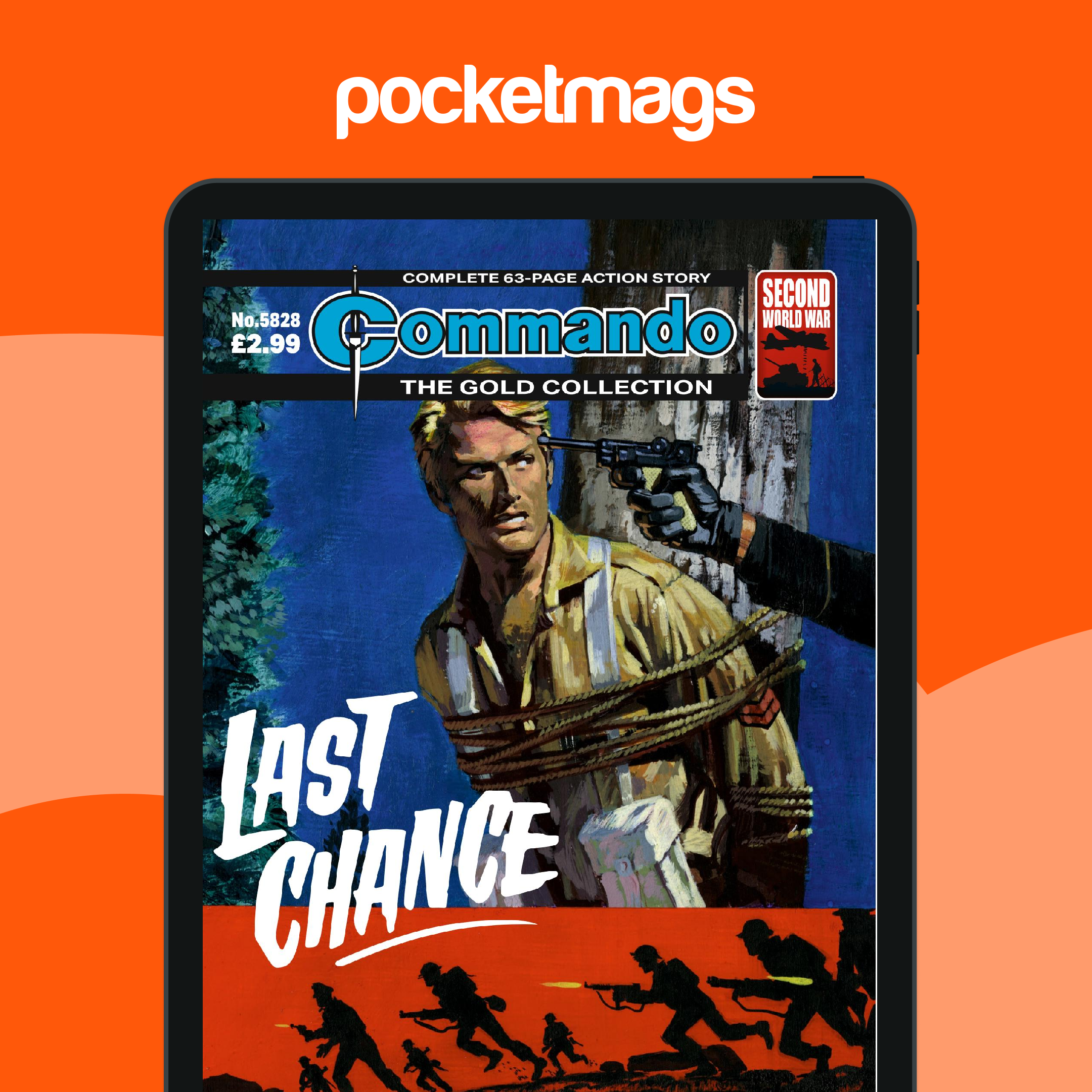 Commando Magazine - 5828 Back Issue