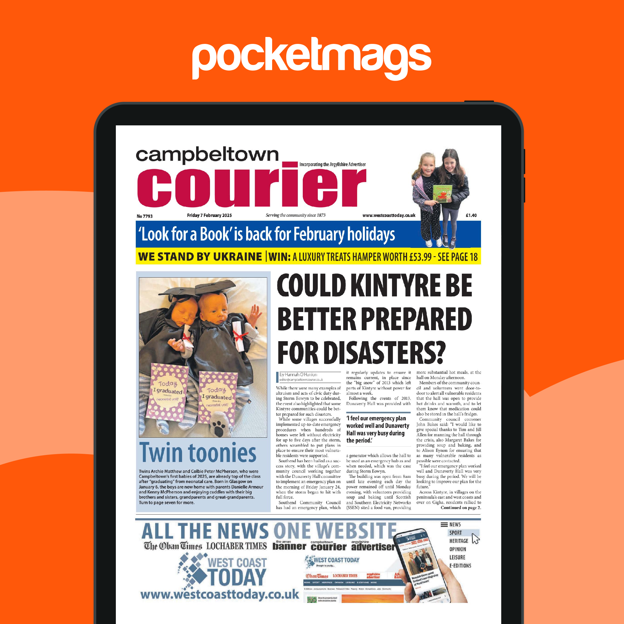 Campbeltown Courier Magazine - Friday, February 07, 2025 Back Issue