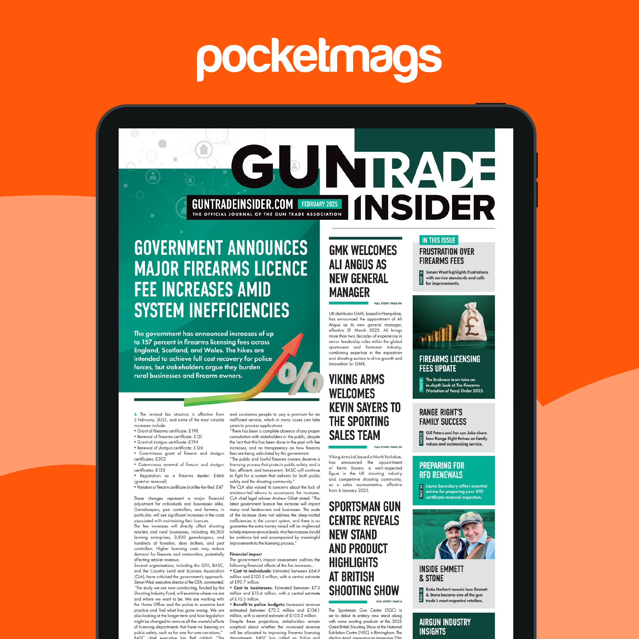 Gun Trade Insider Magazine Subscriptions and February 2025 Issue