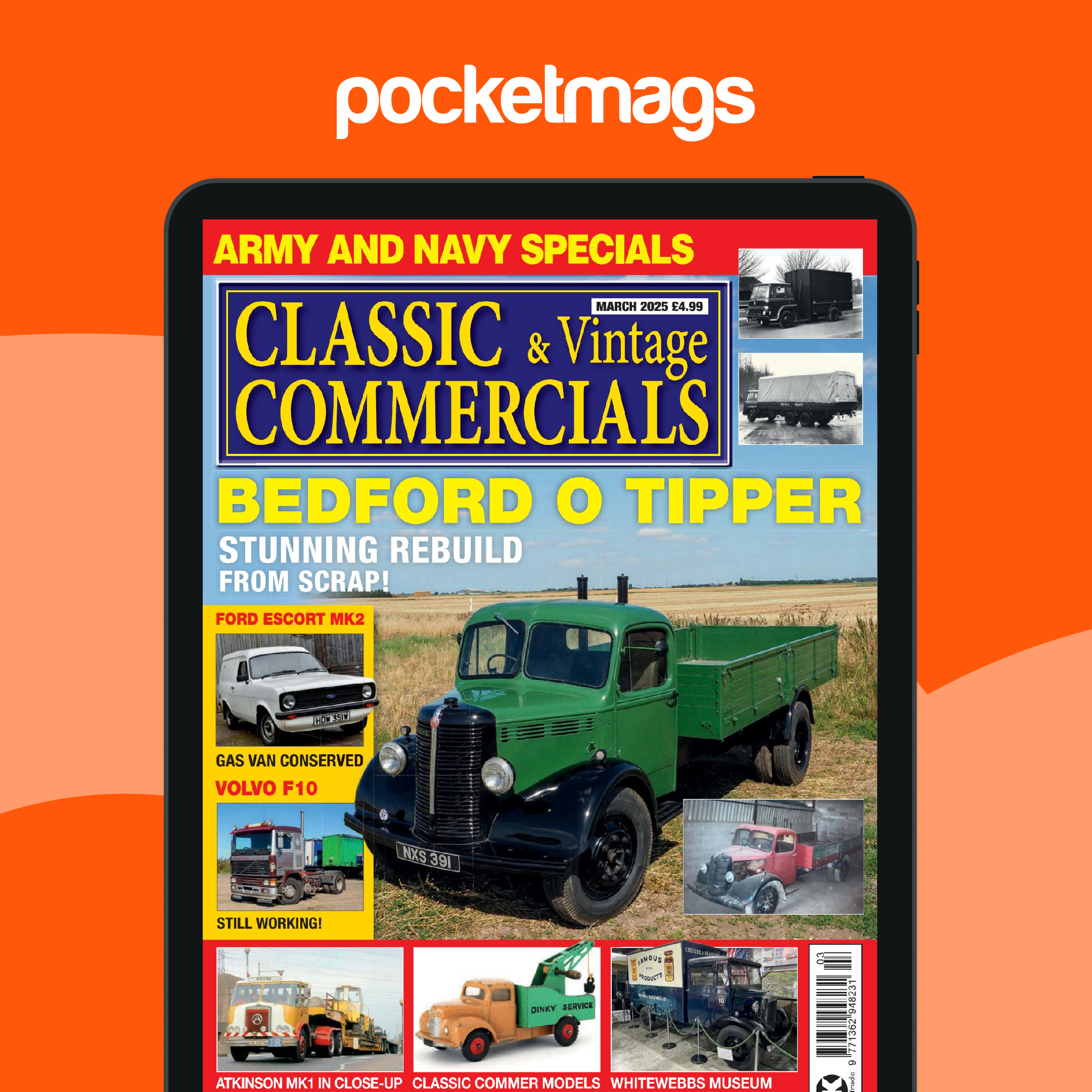 Classic & Vintage Commercials Magazine - Mar-25 Back Issue