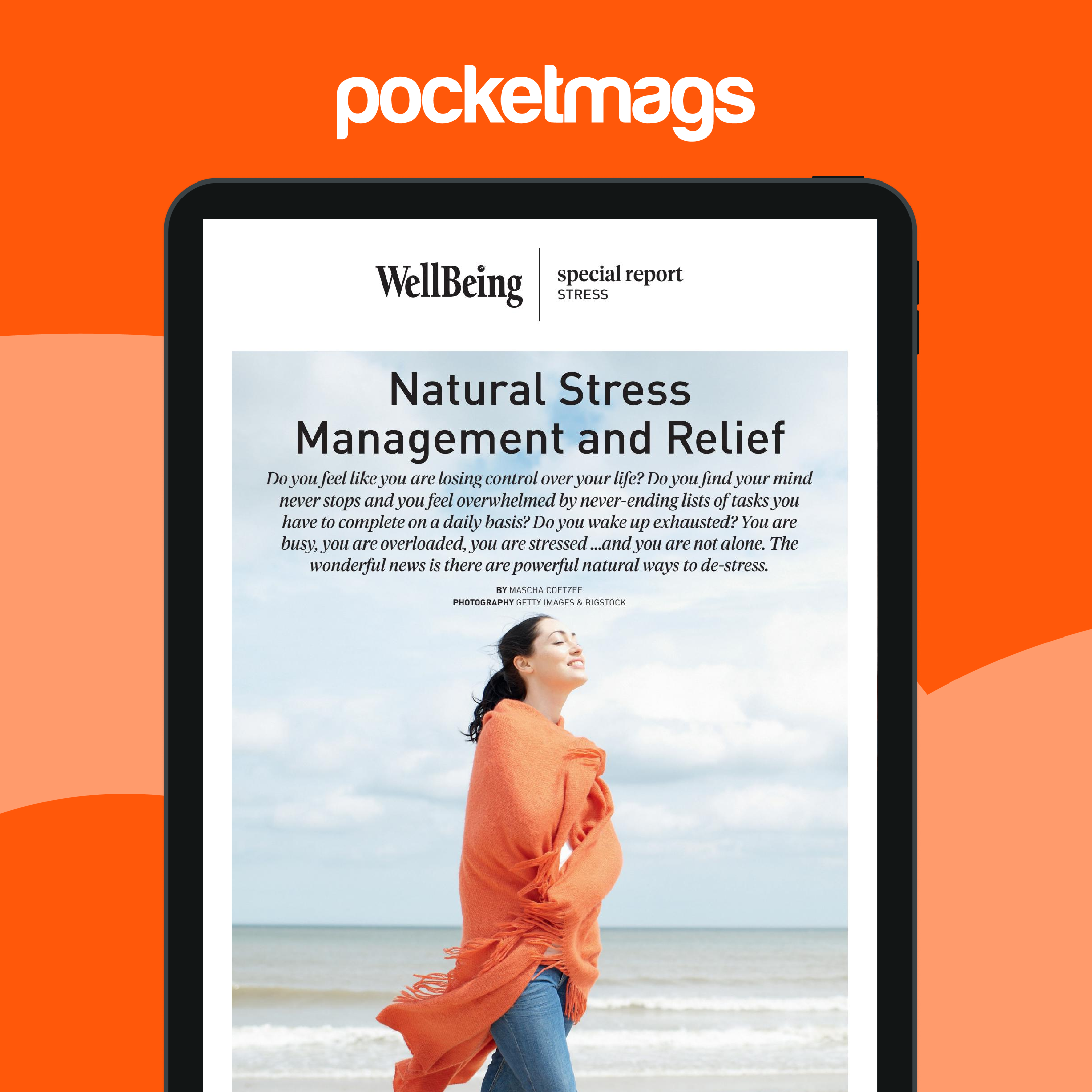 WellBeing Magazine - Natural Stress Management and Relief Special Issue