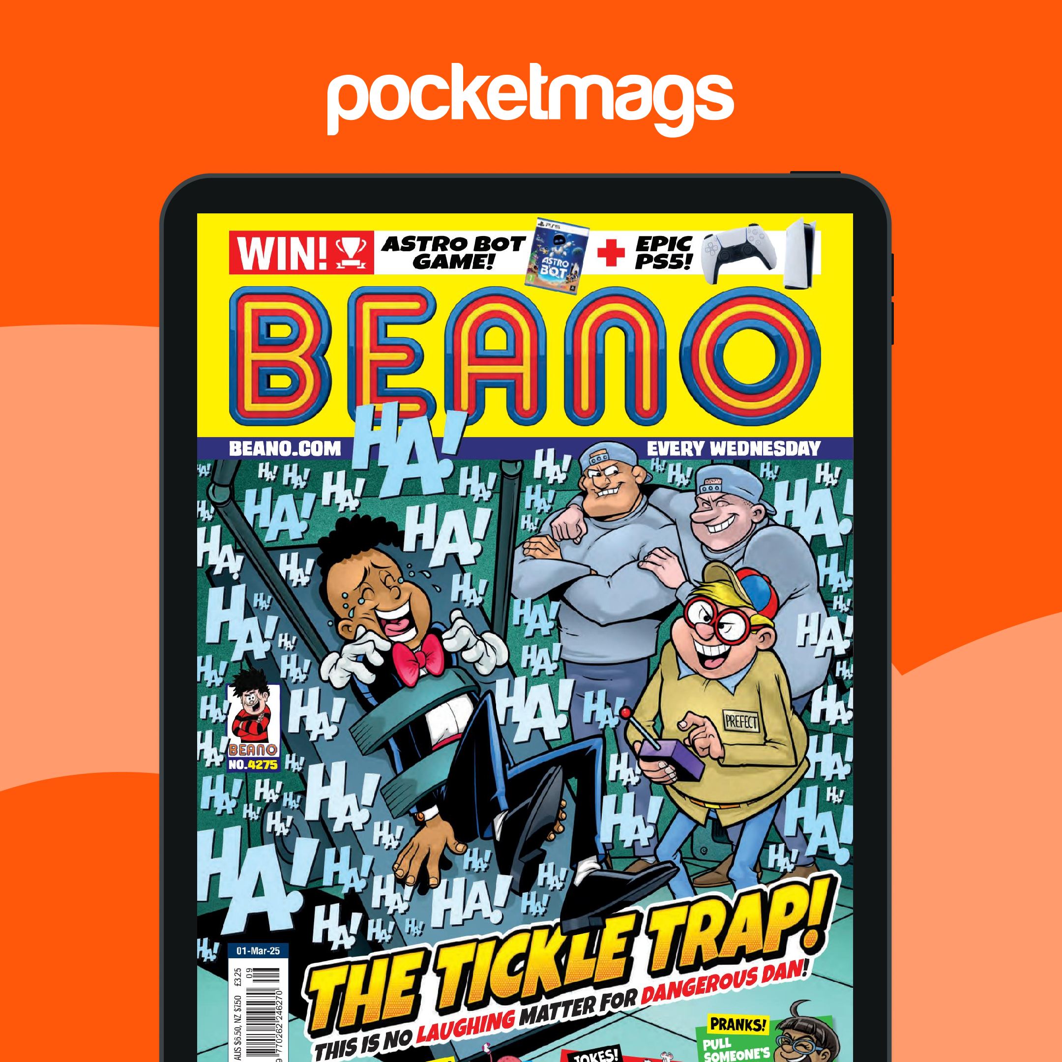 Beano Magazine - 01-Mar Back Issue