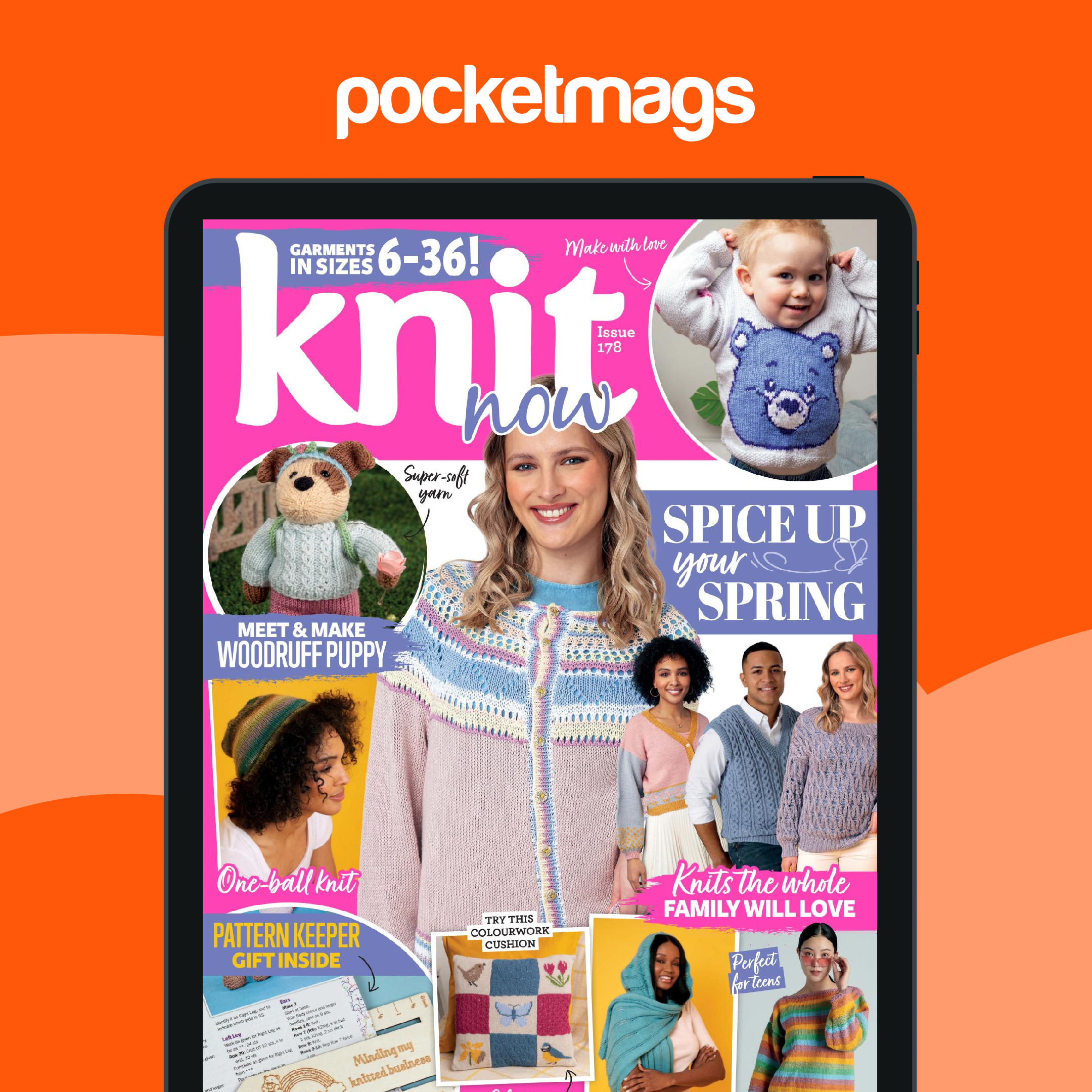 Knit Now Magazine Subscriptions and Issue 178 Issue