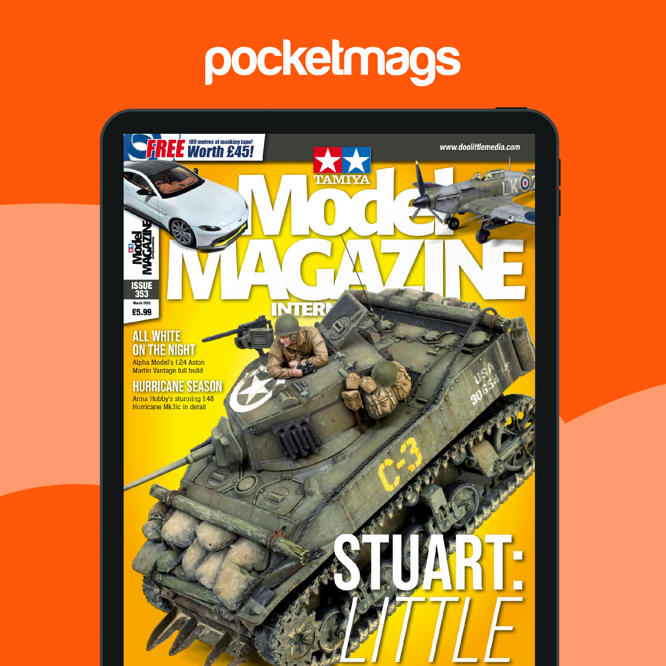Tamiya Model Magazine Subscriptions and 353 Issue