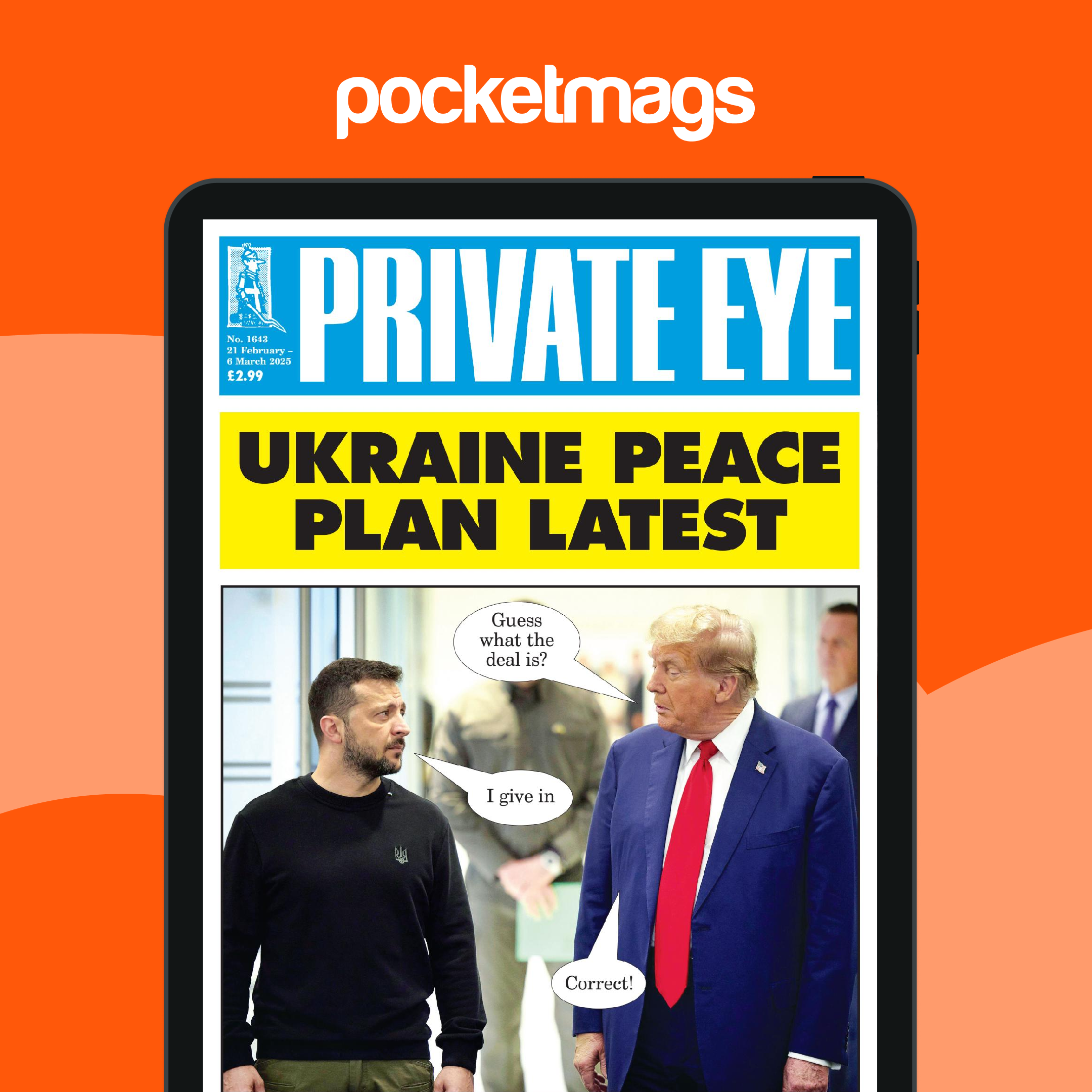 Private Eye Magazine - 1643 Back Issue
