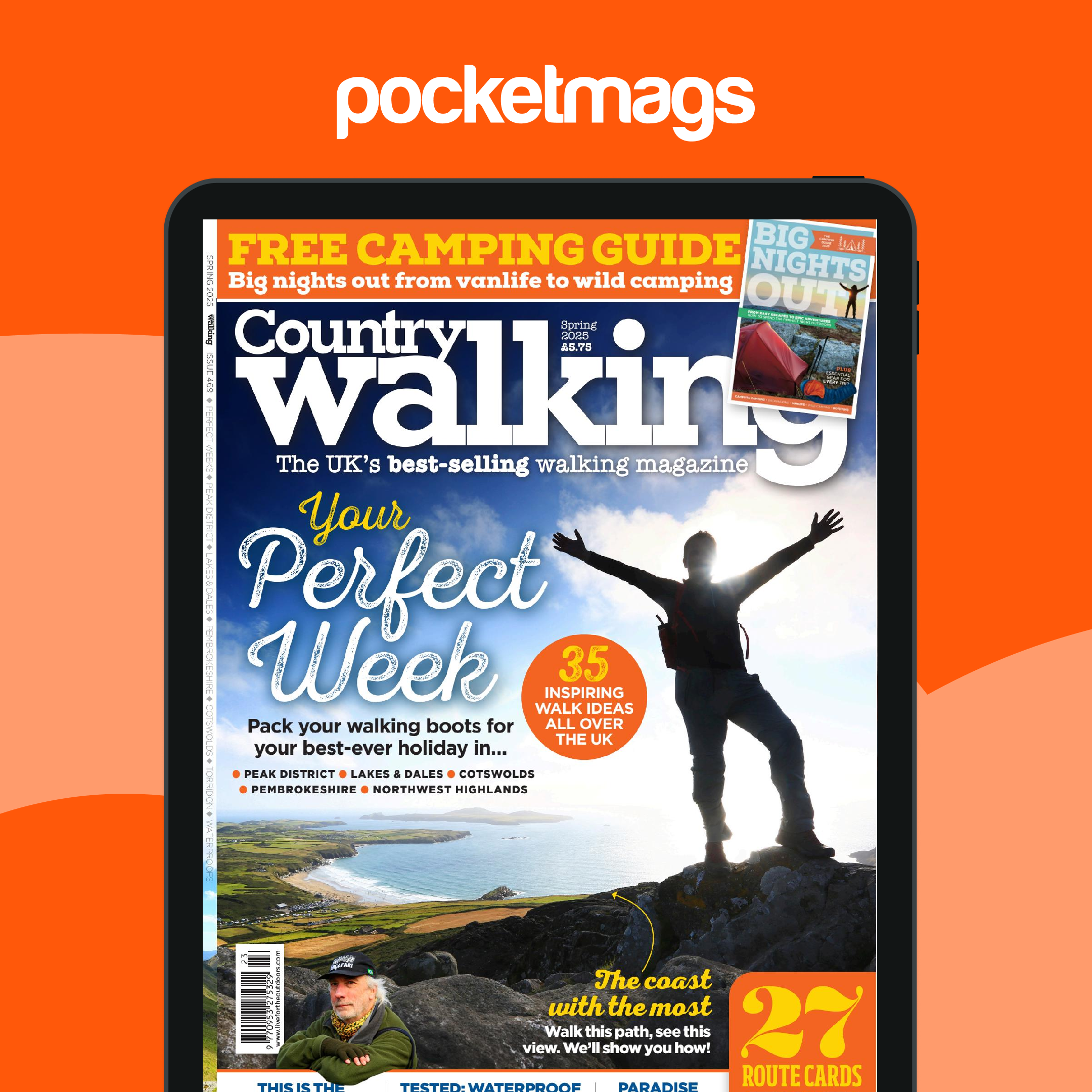 Country Walking Magazine - Spr-2025 Back Issue