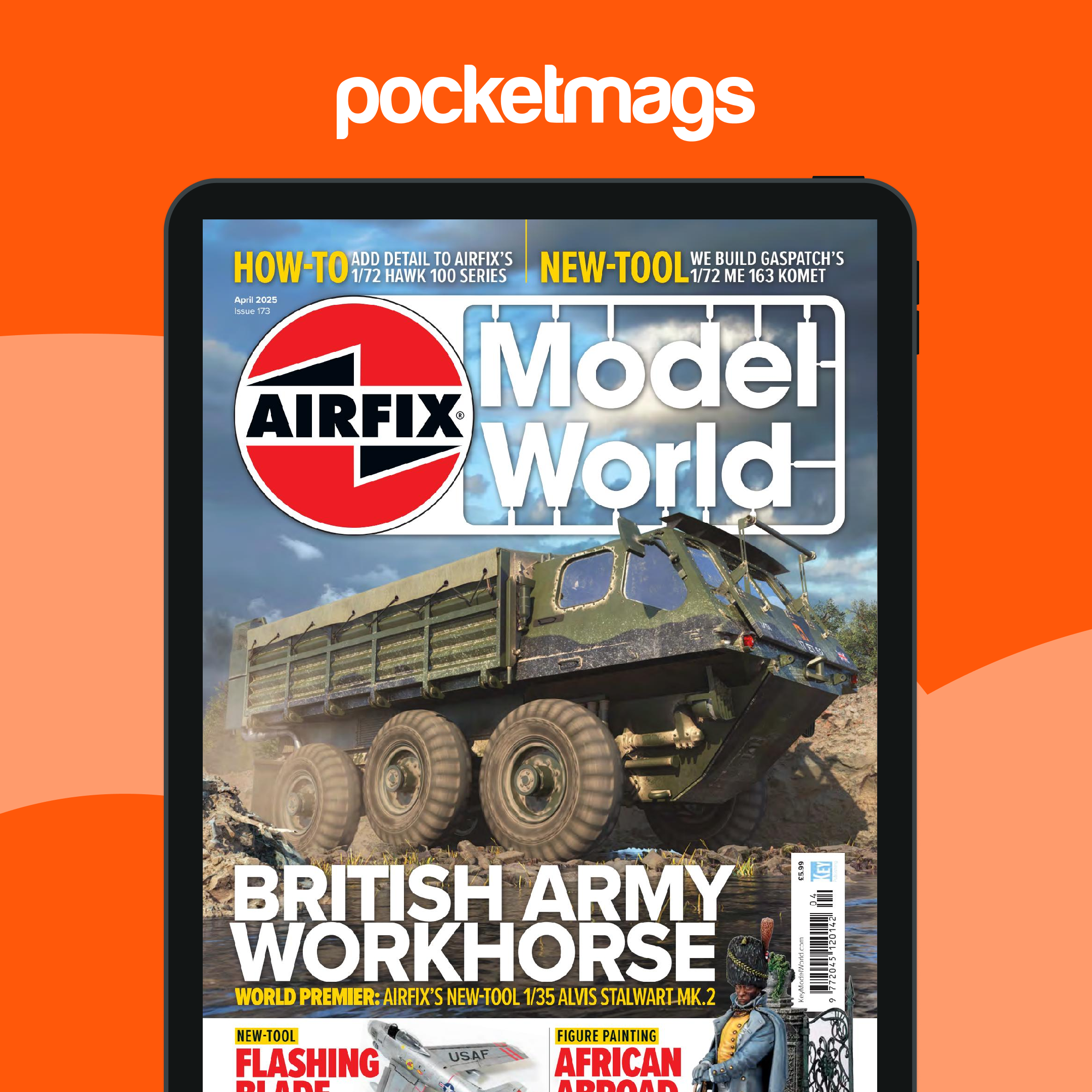 Airfix Model World Magazine Subscriptions and April 2025 Issue