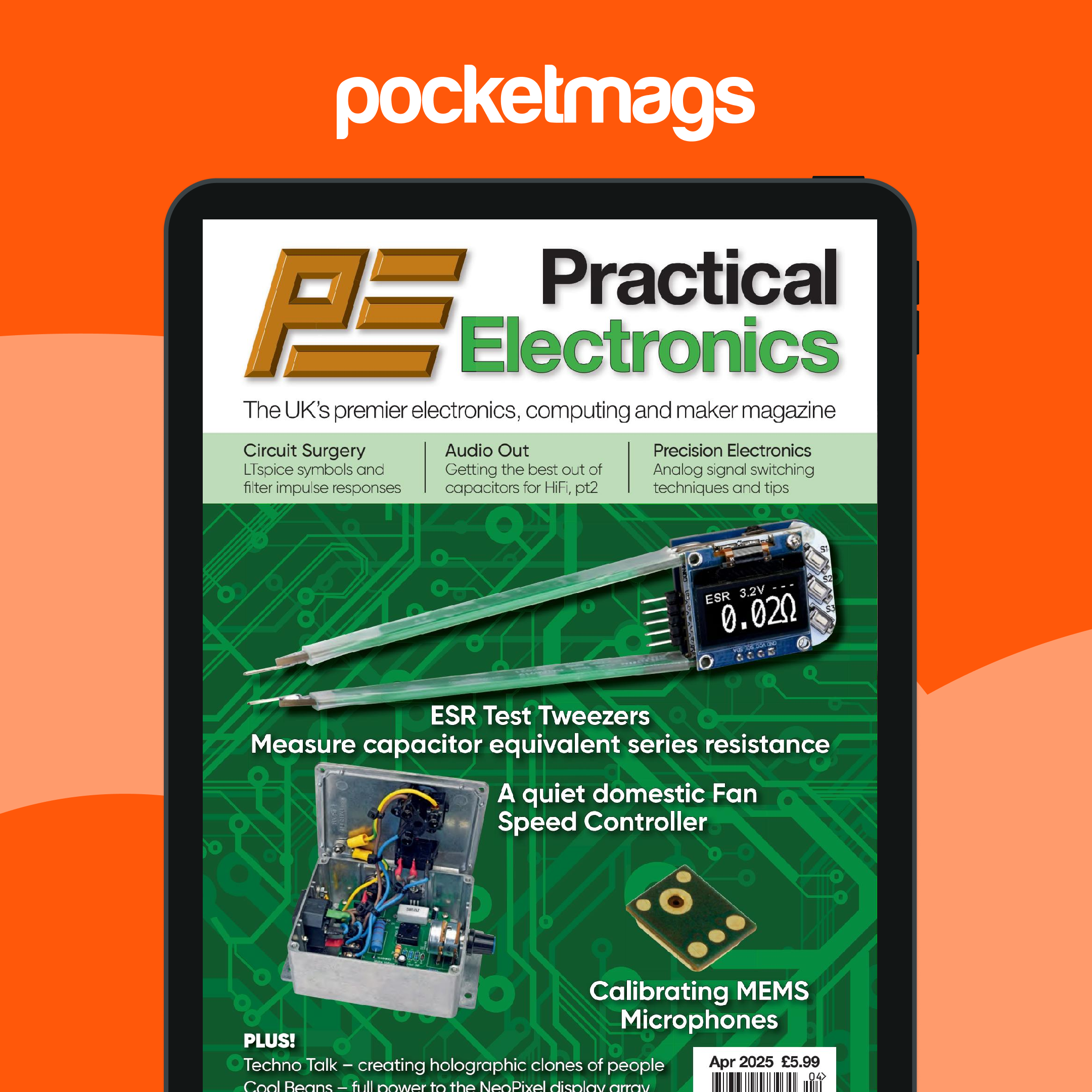 Practical Electronics Magazine - April 2025 Back Issue
