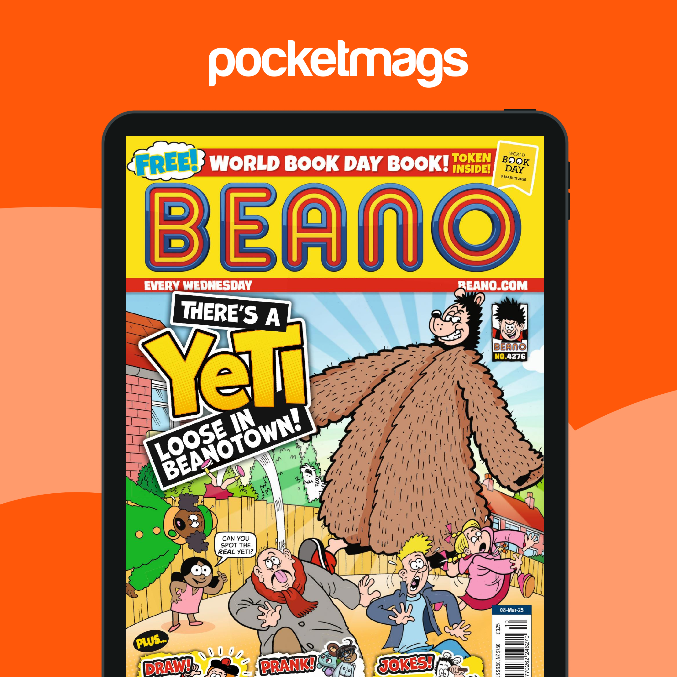 Beano Magazine - 08-Mar Back Issue