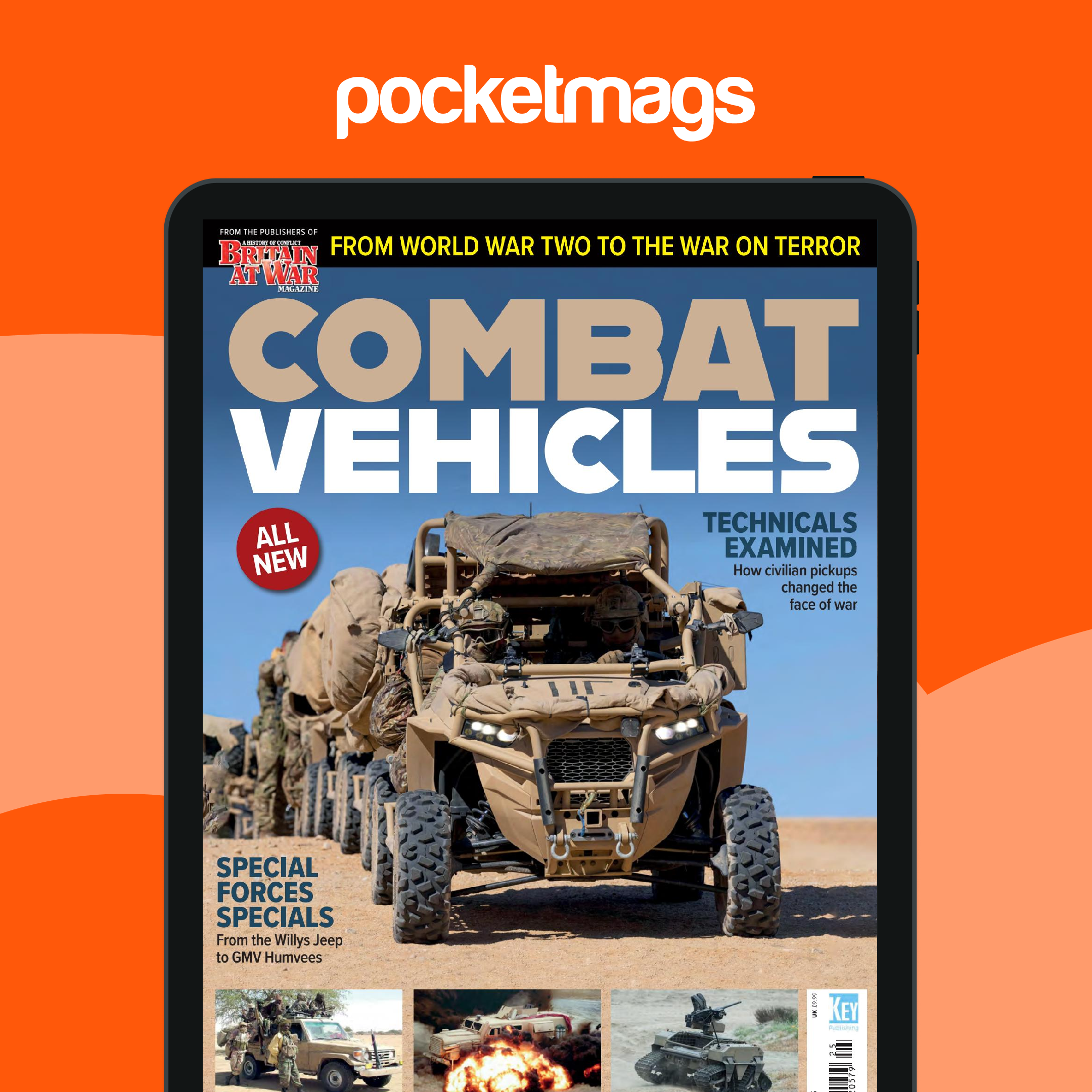 Classic Military Vehicle Magazine - Combat Vehicles Special Issue