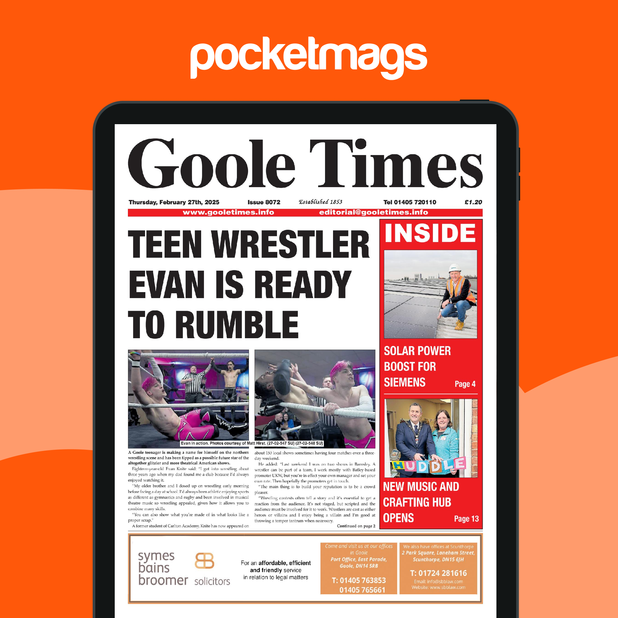 Goole Times Magazine - February 27th 2025 Back Issue