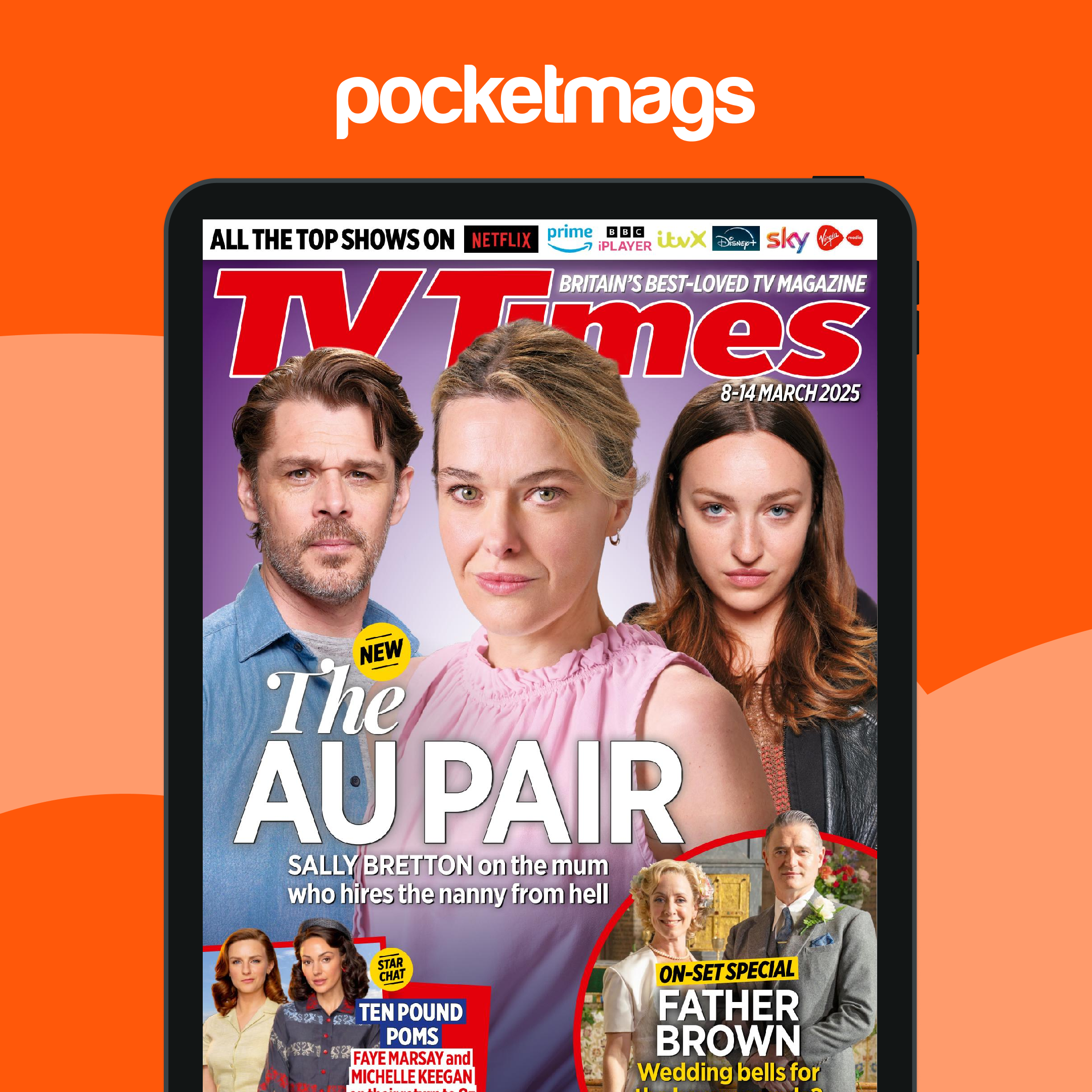 TV Times Magazine - 8 Mar 2025 Back Issue