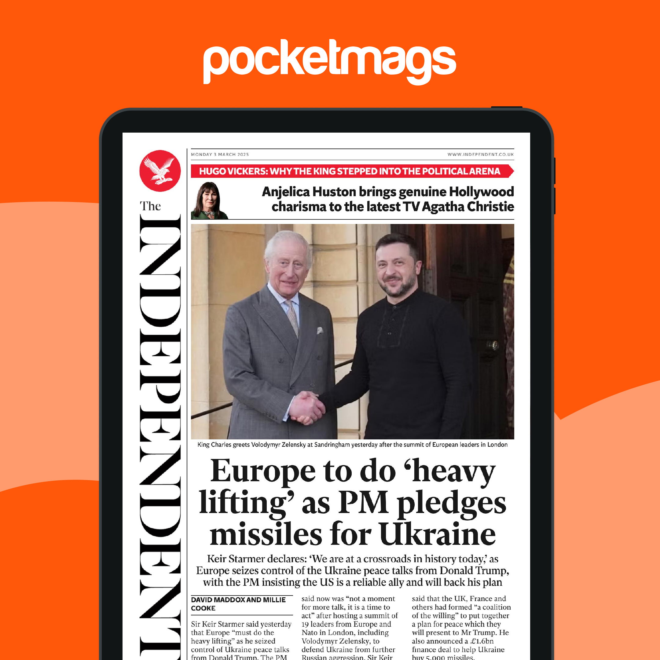 The Independent Daily Edition Newspaper - Monday, 03 March 2025 Back Issue