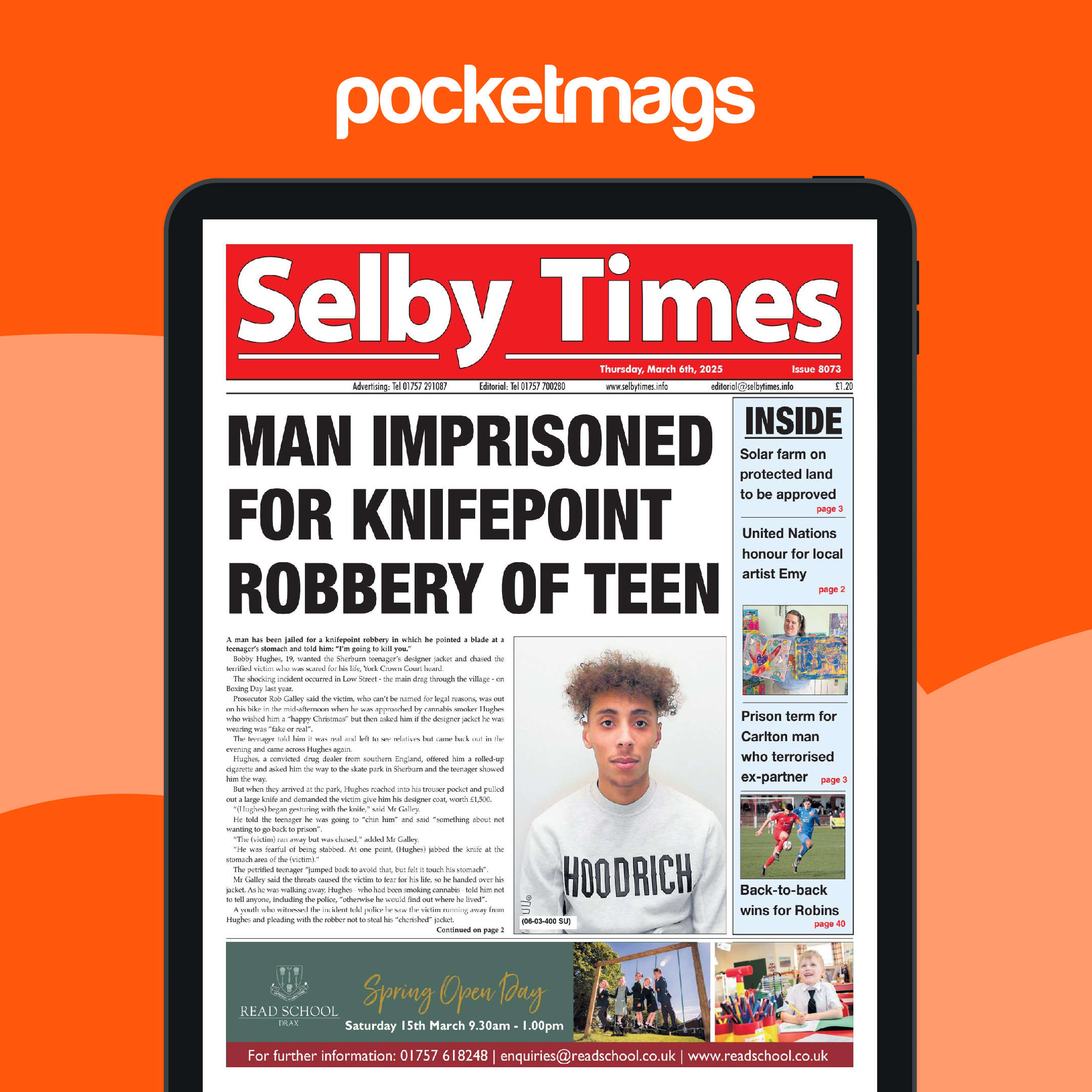 Selby Times Magazine - March 6th 2025 Back Issue