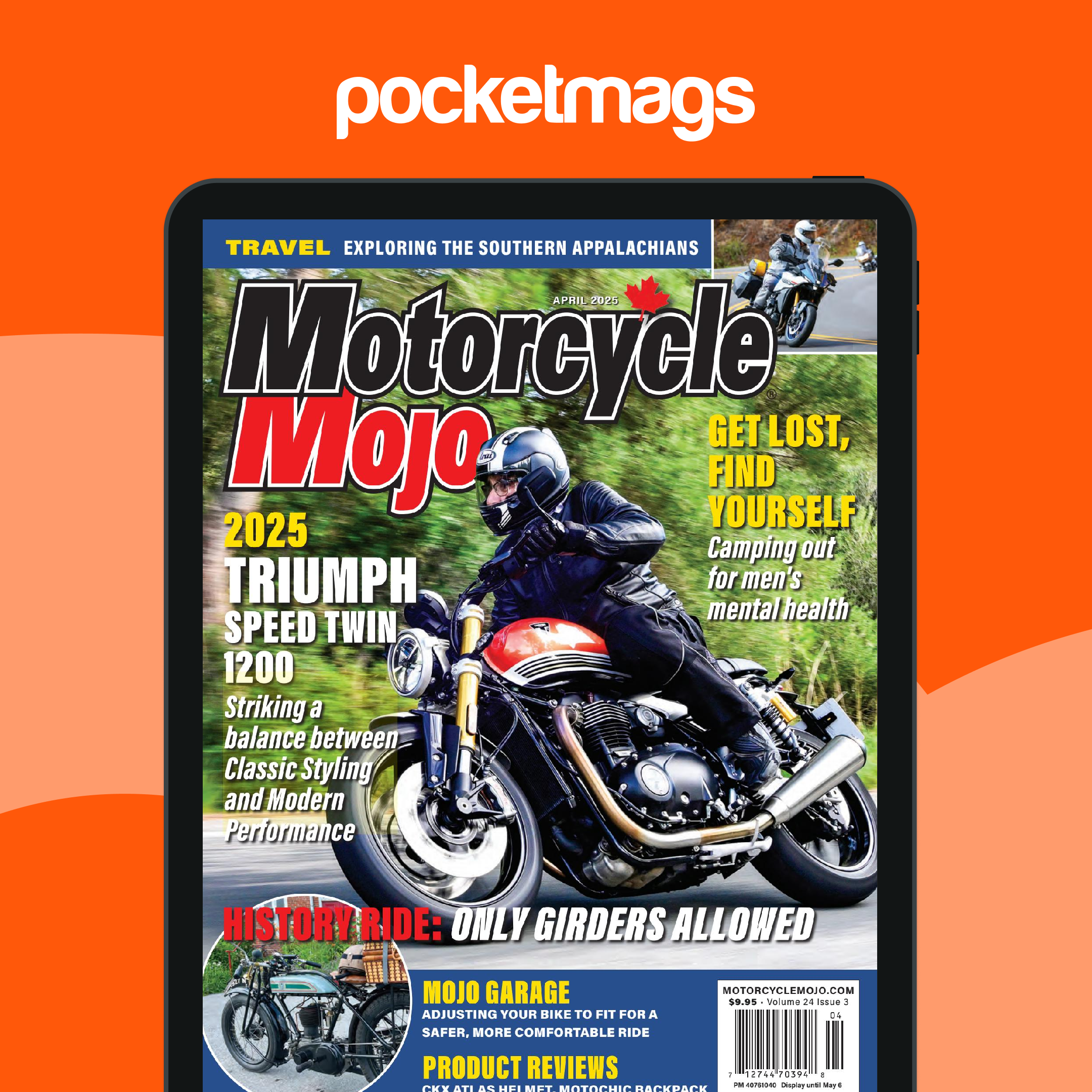 Motorcycle Mojo Magazine - April 2025 Back Issue