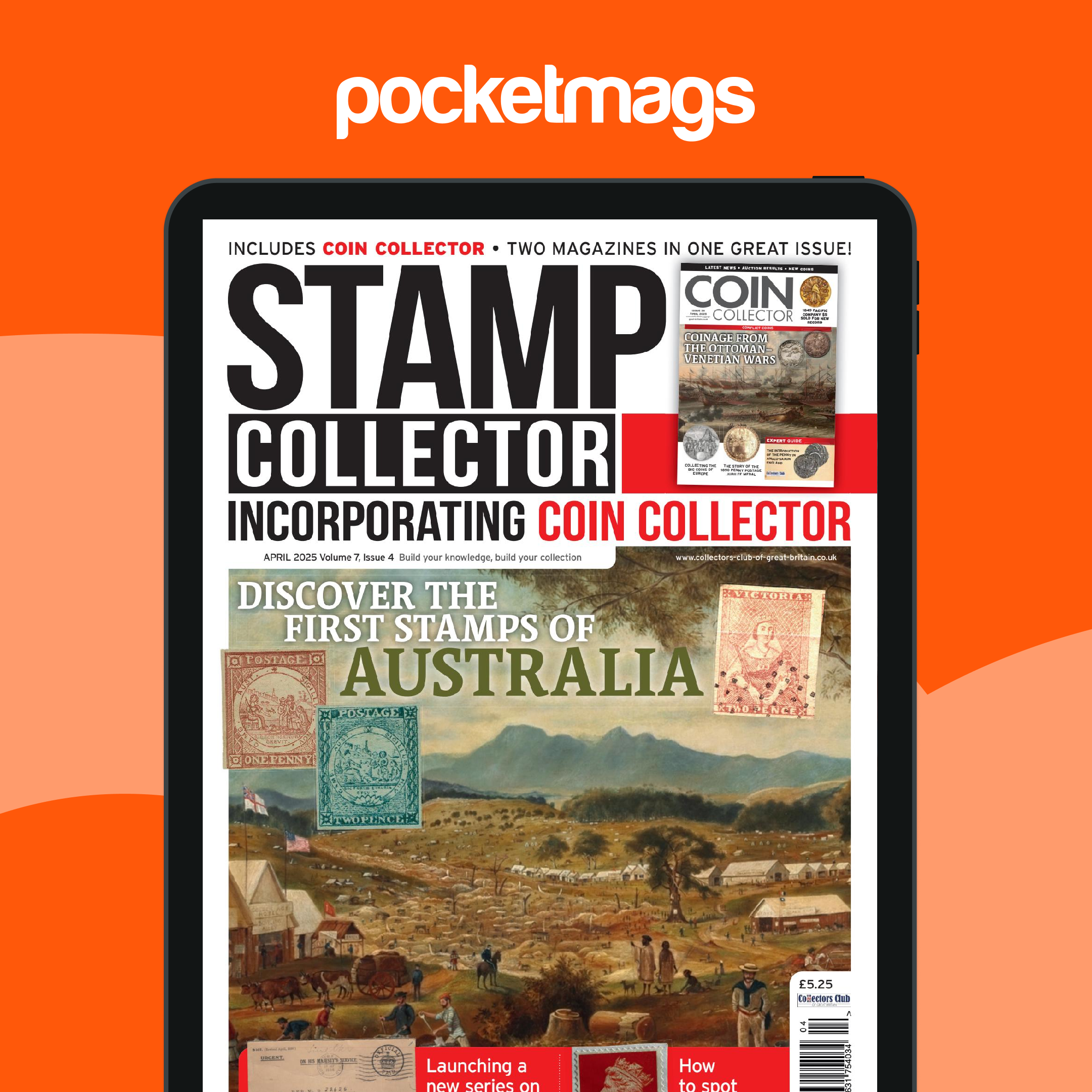 Stamp Collector Magazine - April 2025 Edición anterior