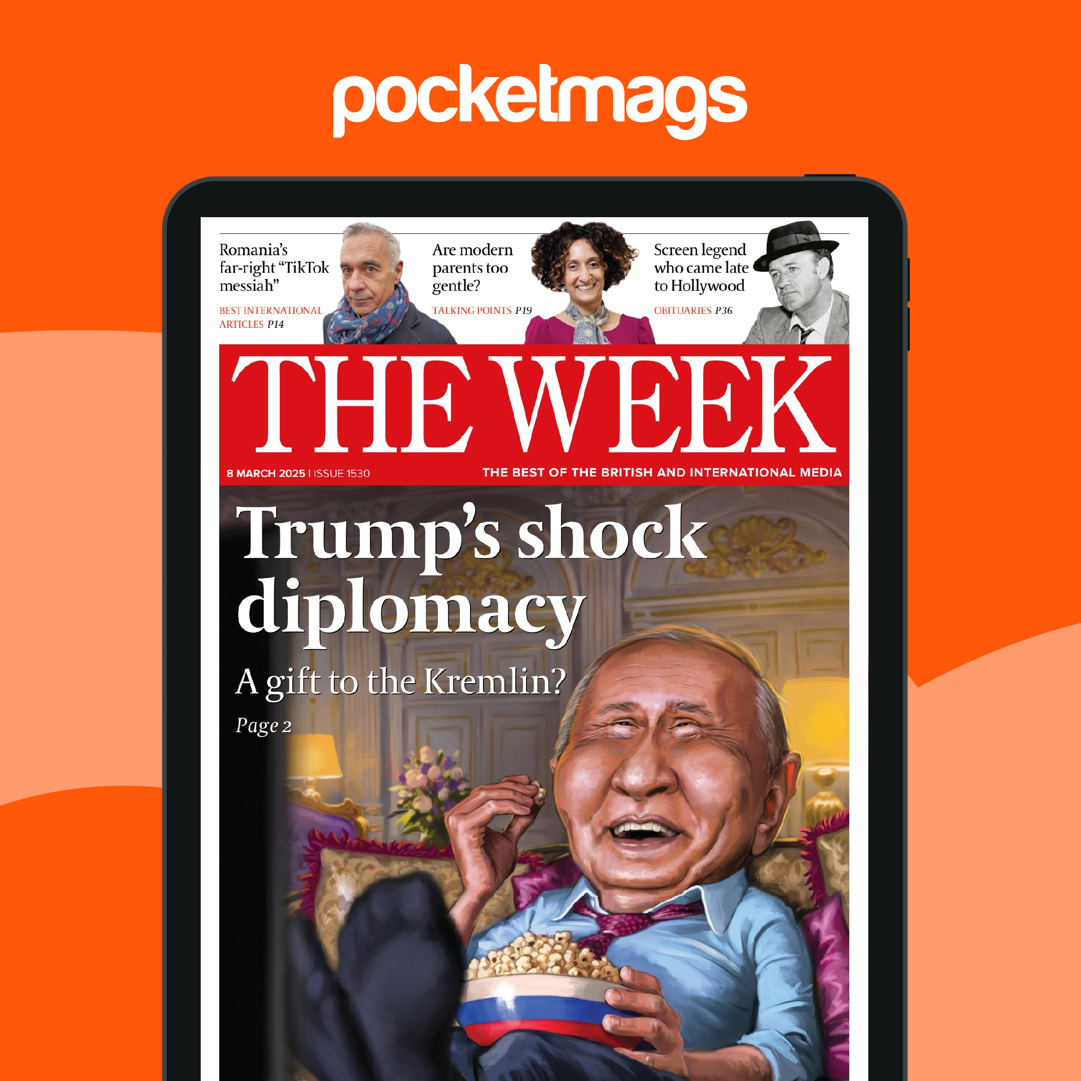 The Week Magazine Subscriptions and 7 Mar 2025 Issue