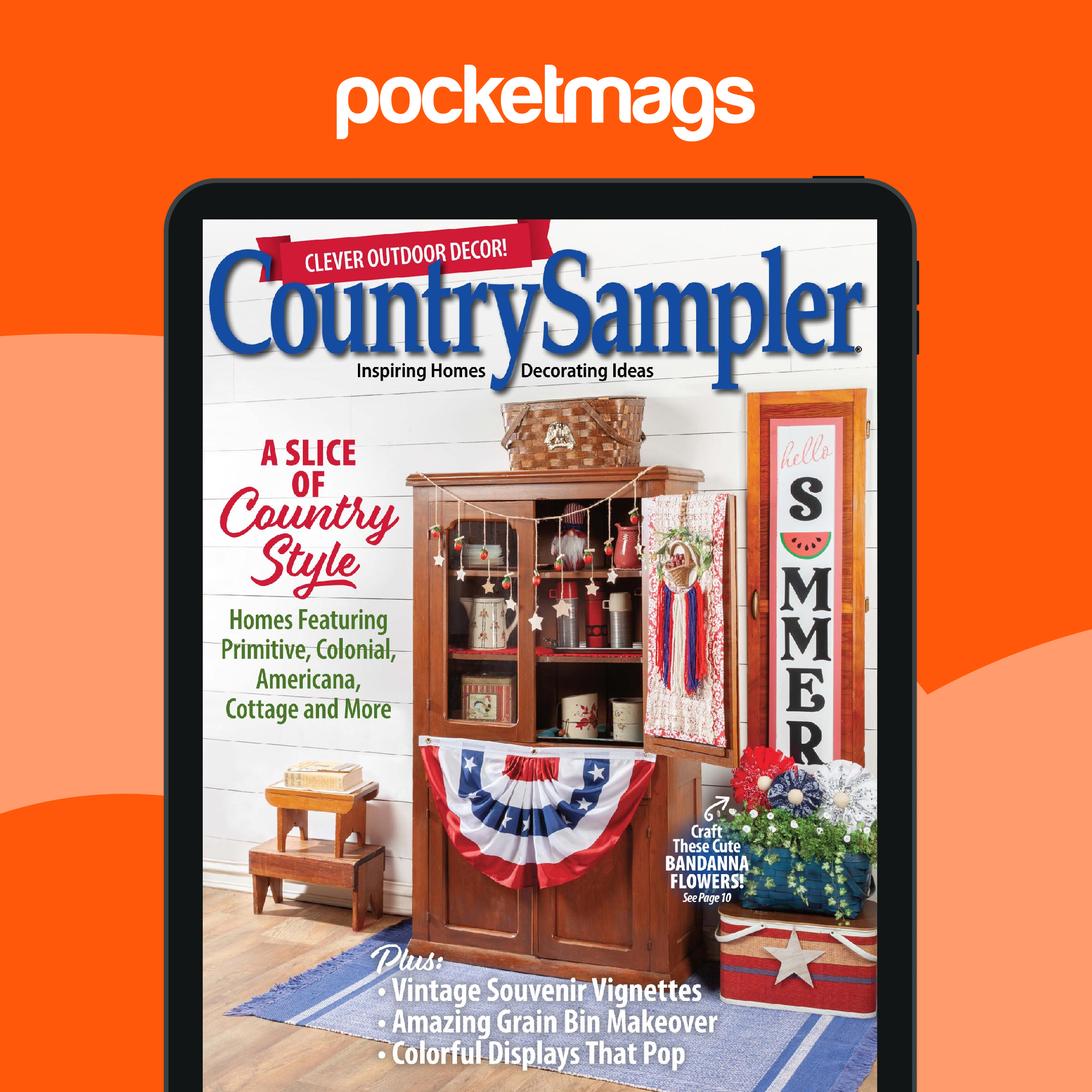 Country Sampler Home Magazine - Summer 2025 Back Issue