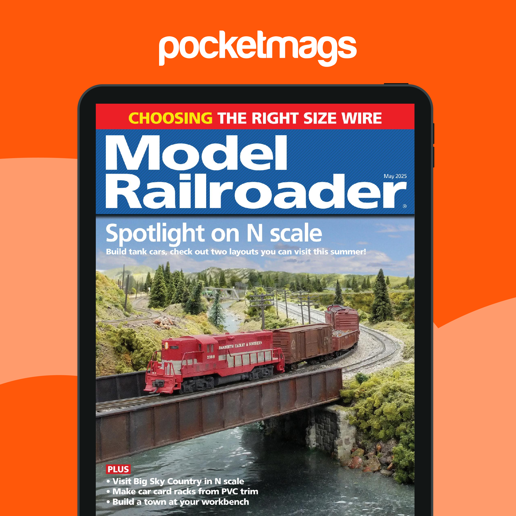 Model Railroader Magazine - 25-May Back Issue