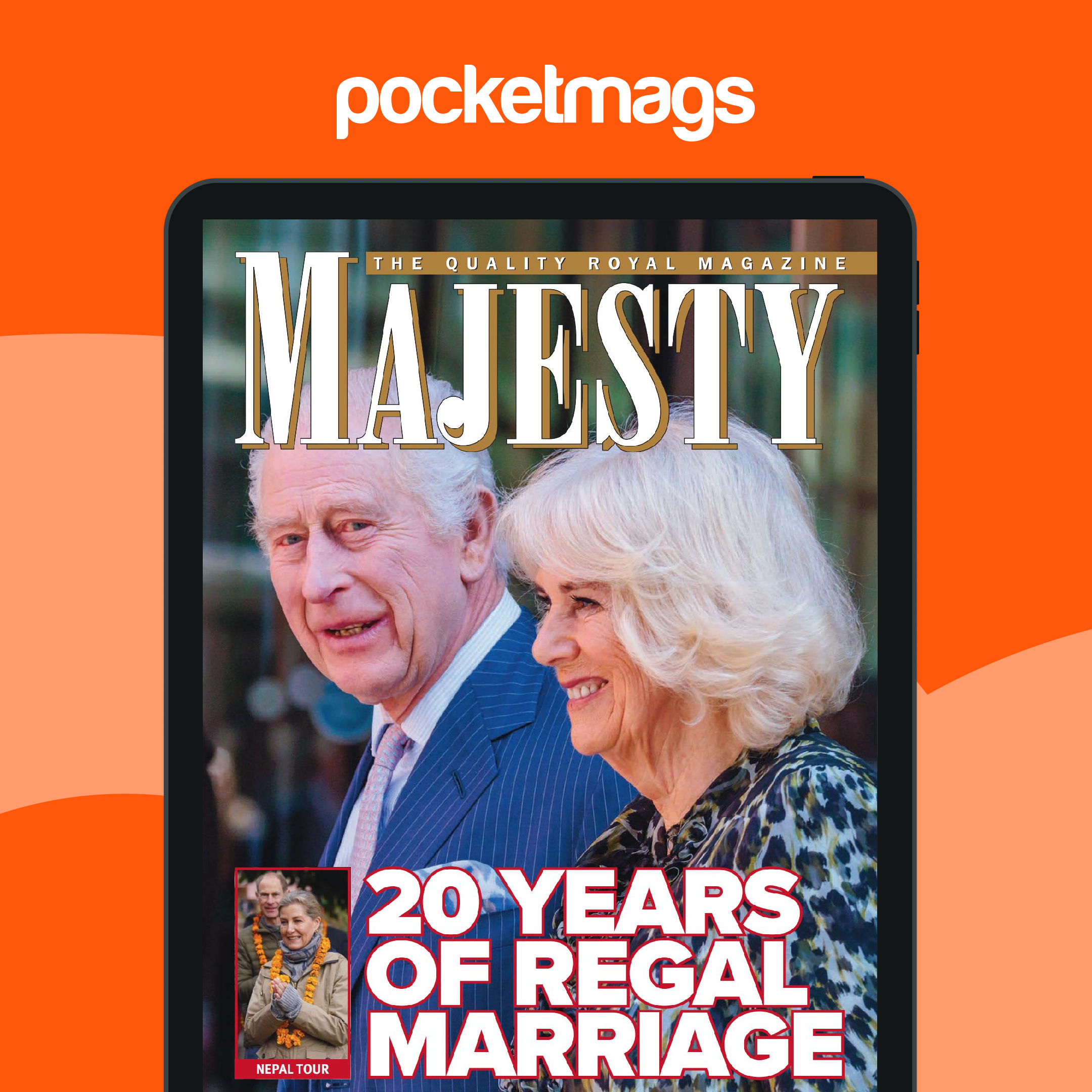 Majesty Magazine Subscriptions and April 2025 Issue