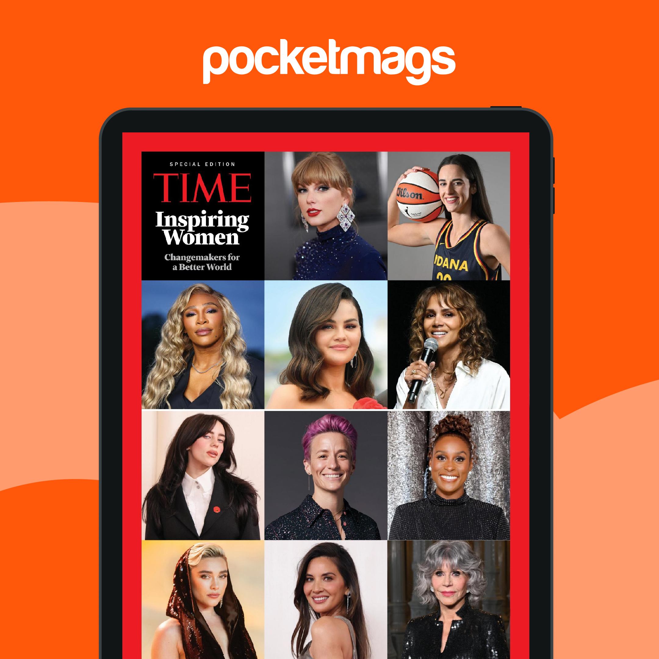 TIME Magazine Europe - TIME Inspiring Women Back Issue