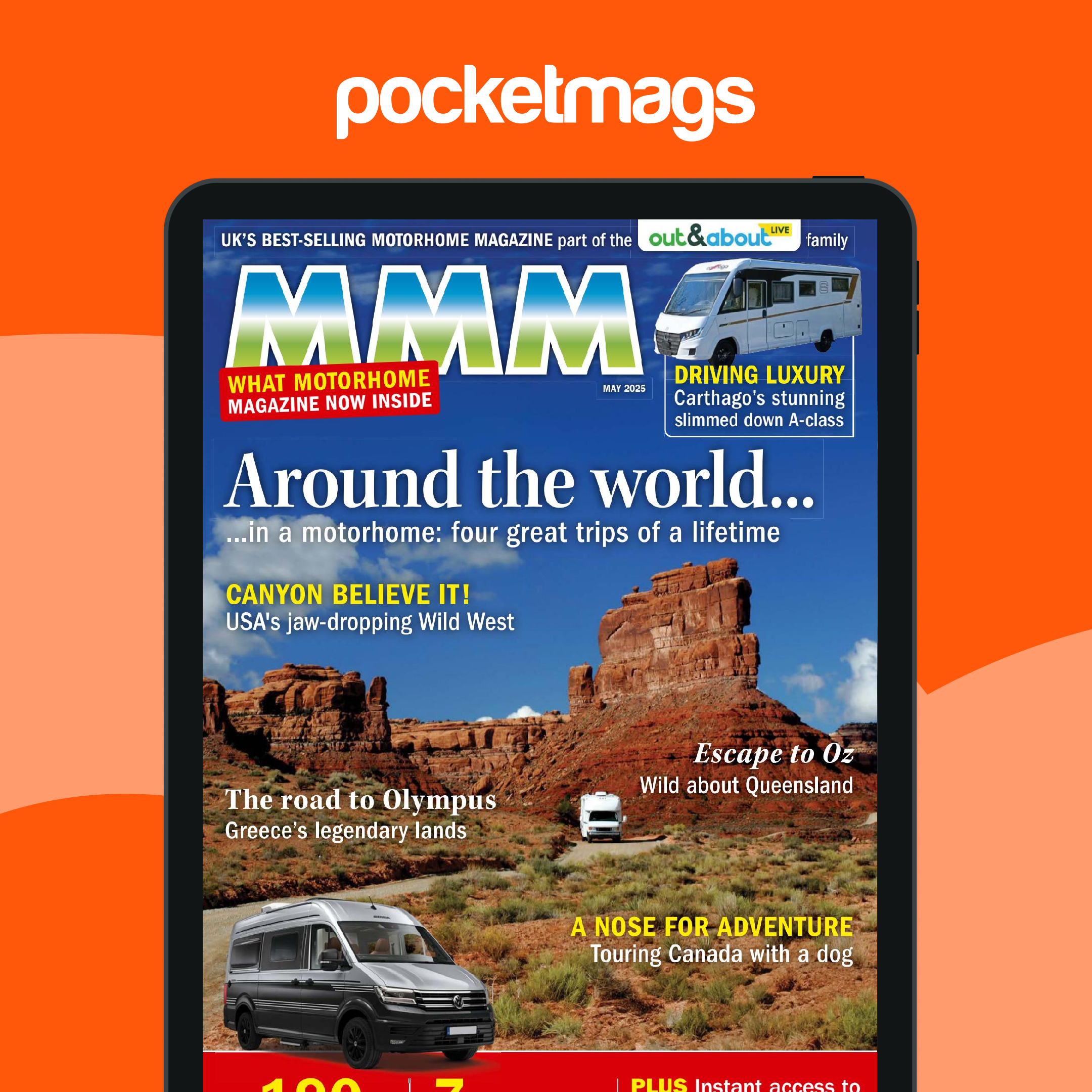 MMM magazine Subscriptions and May 2025: Around the world Issue