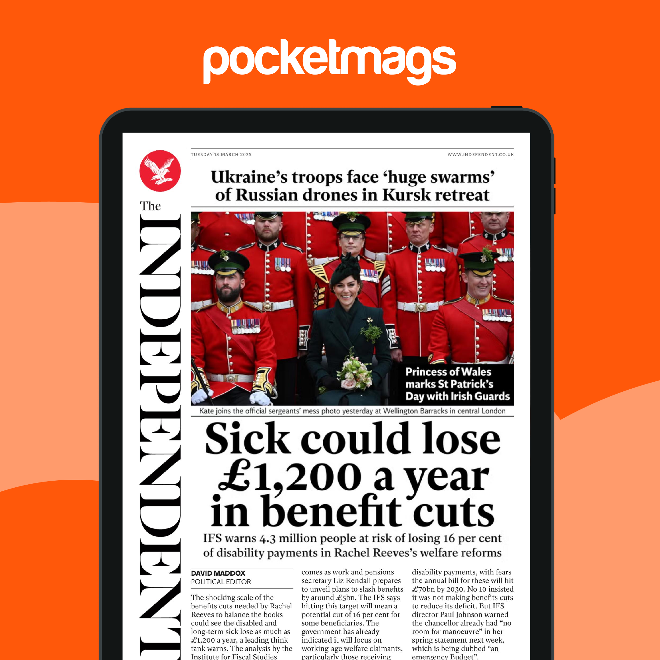 The Independent Daily Edition Newspaper - Tuesday, 18 March 2025 Back Issue