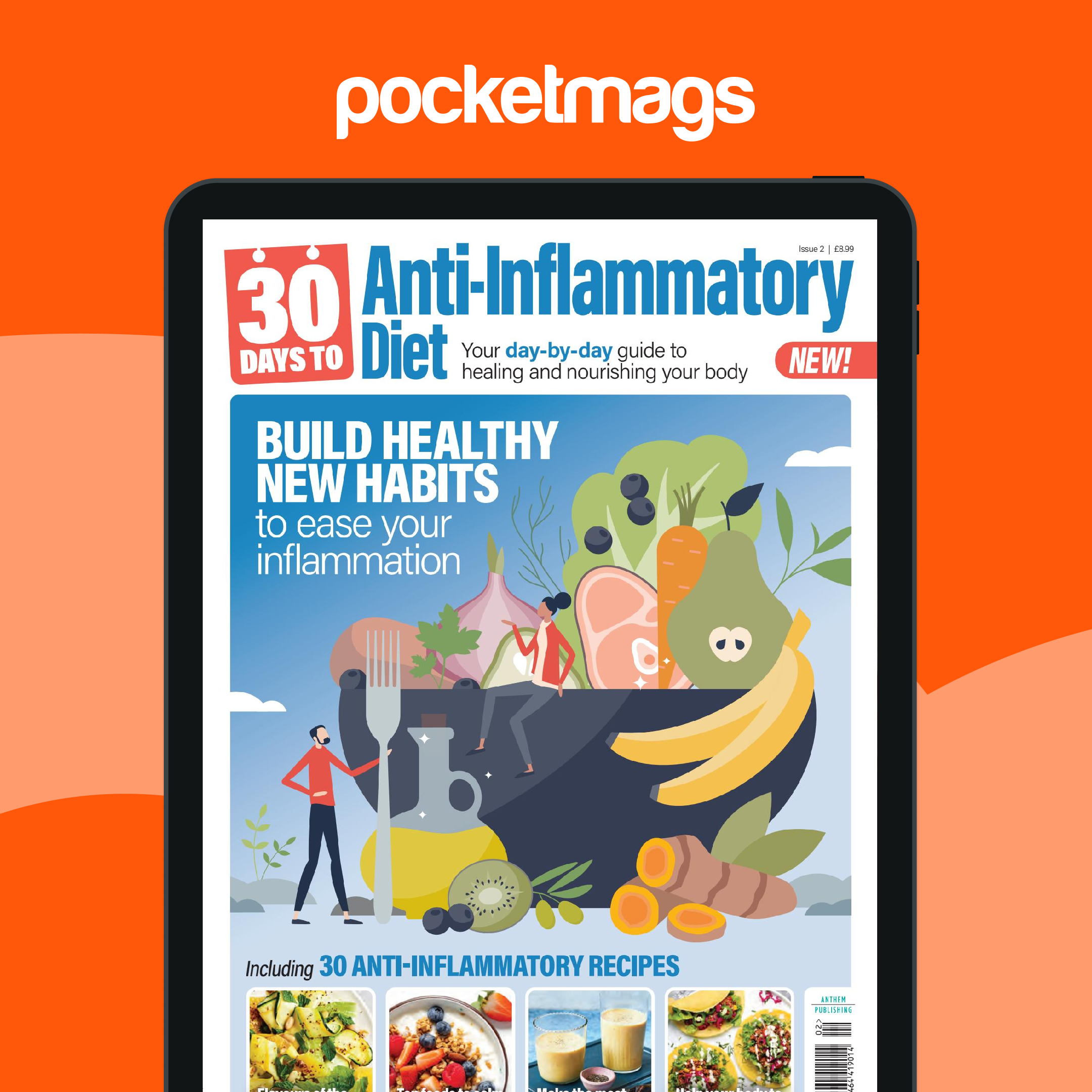 30 Days Magazine - 30 Days to Anti-Inflammatory Diet Back Issue