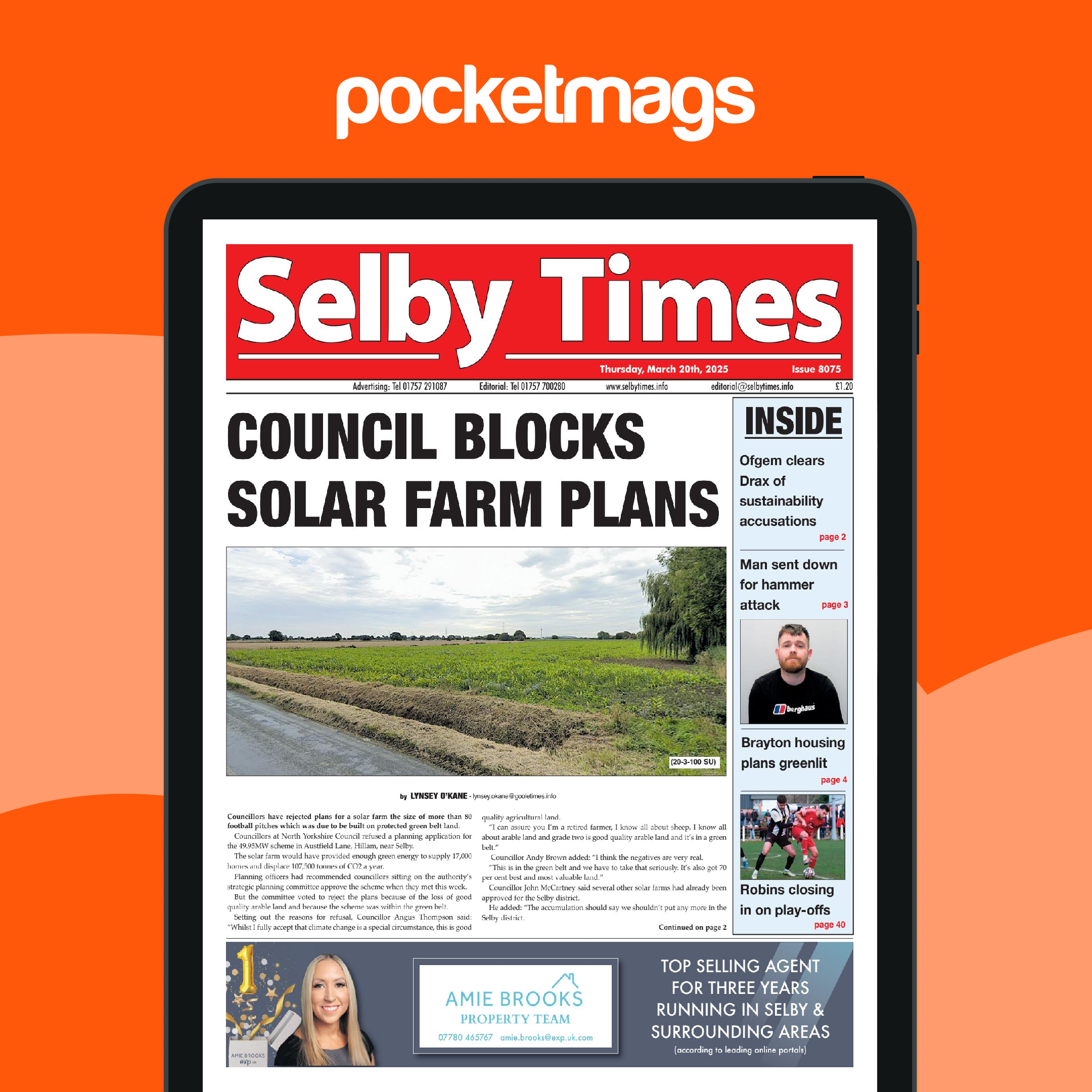 Selby Times Magazine - March 20th 2025 Edición anterior