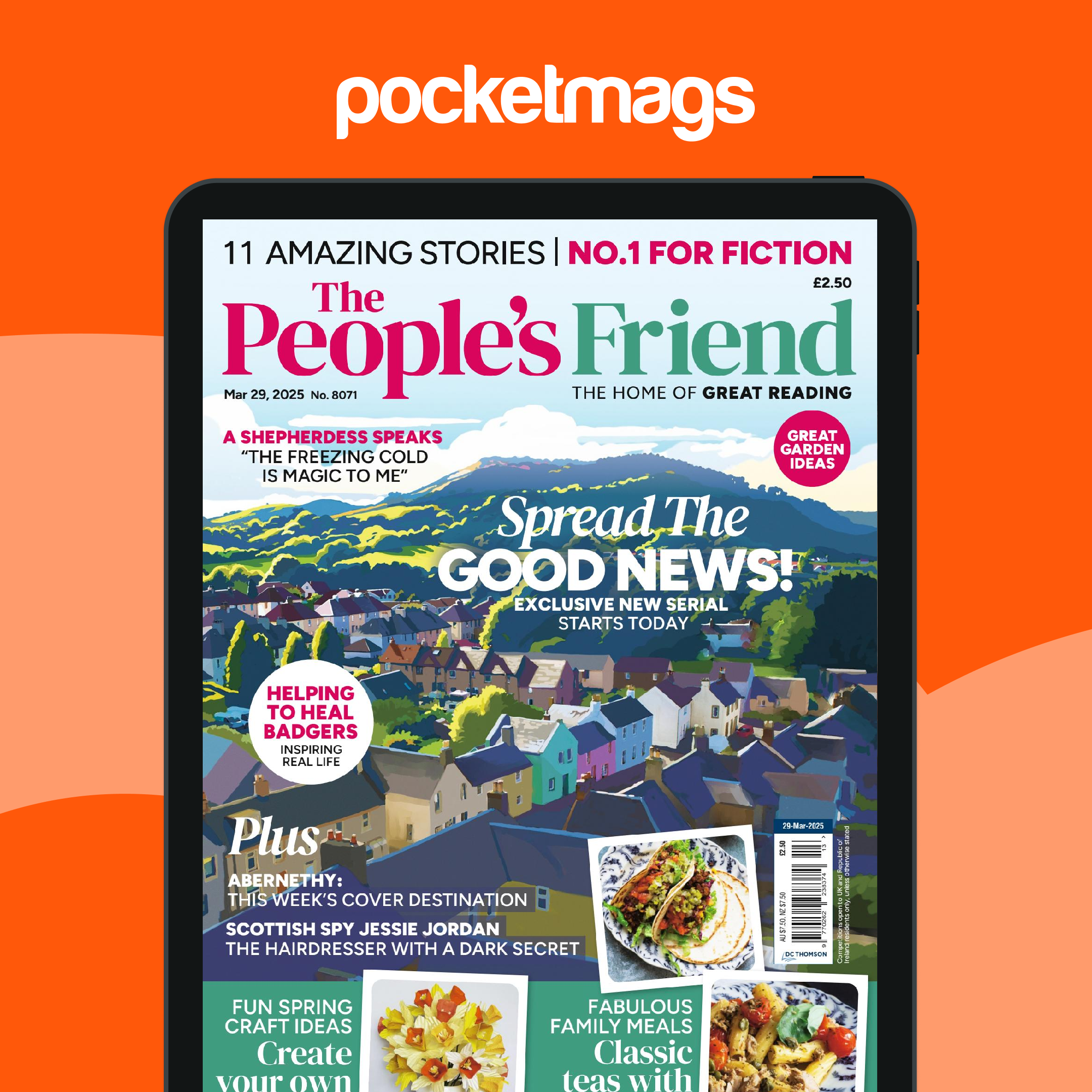 The People’s Friend Magazine - 29-Mar Back Issue