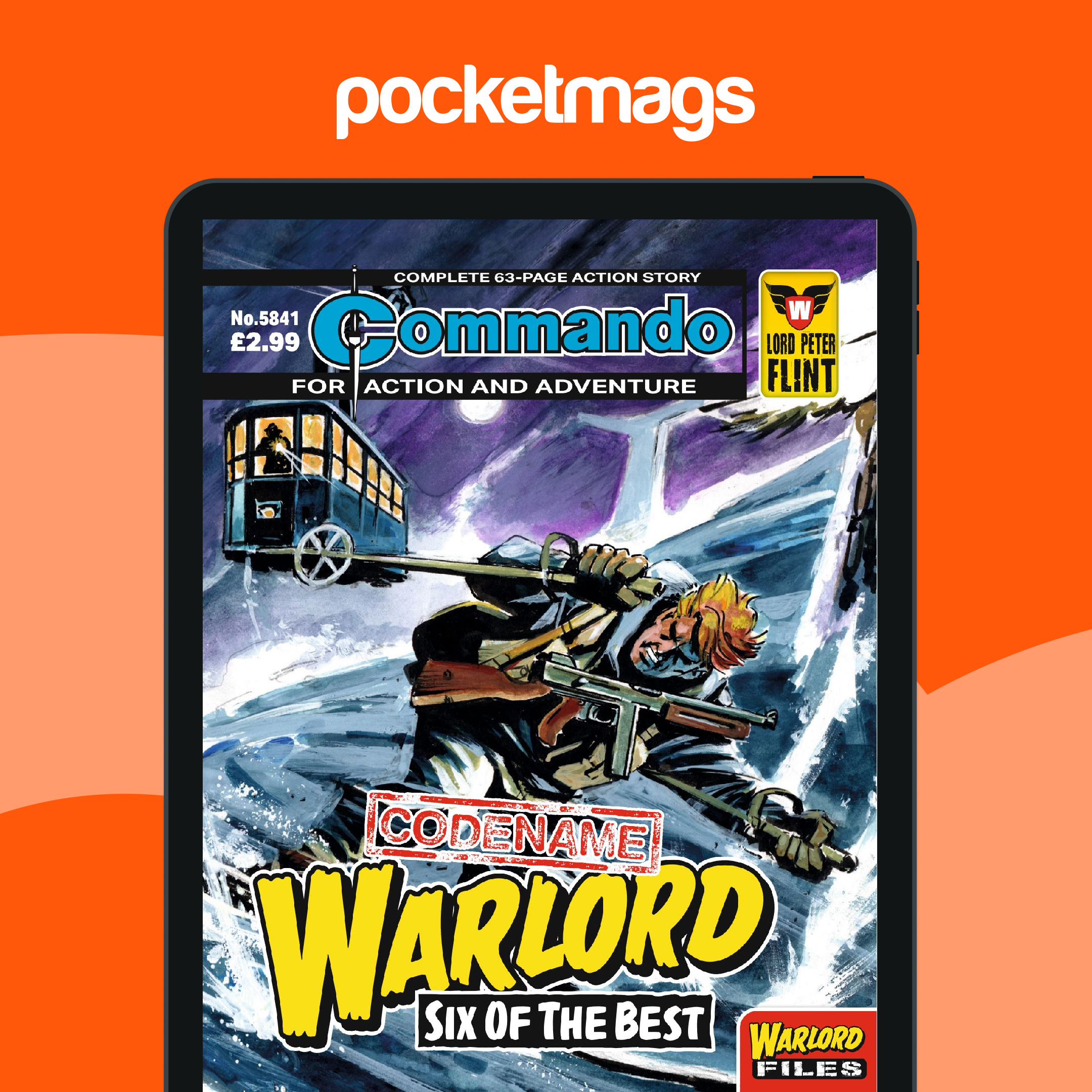 Commando Magazine - 5841 Back Issue