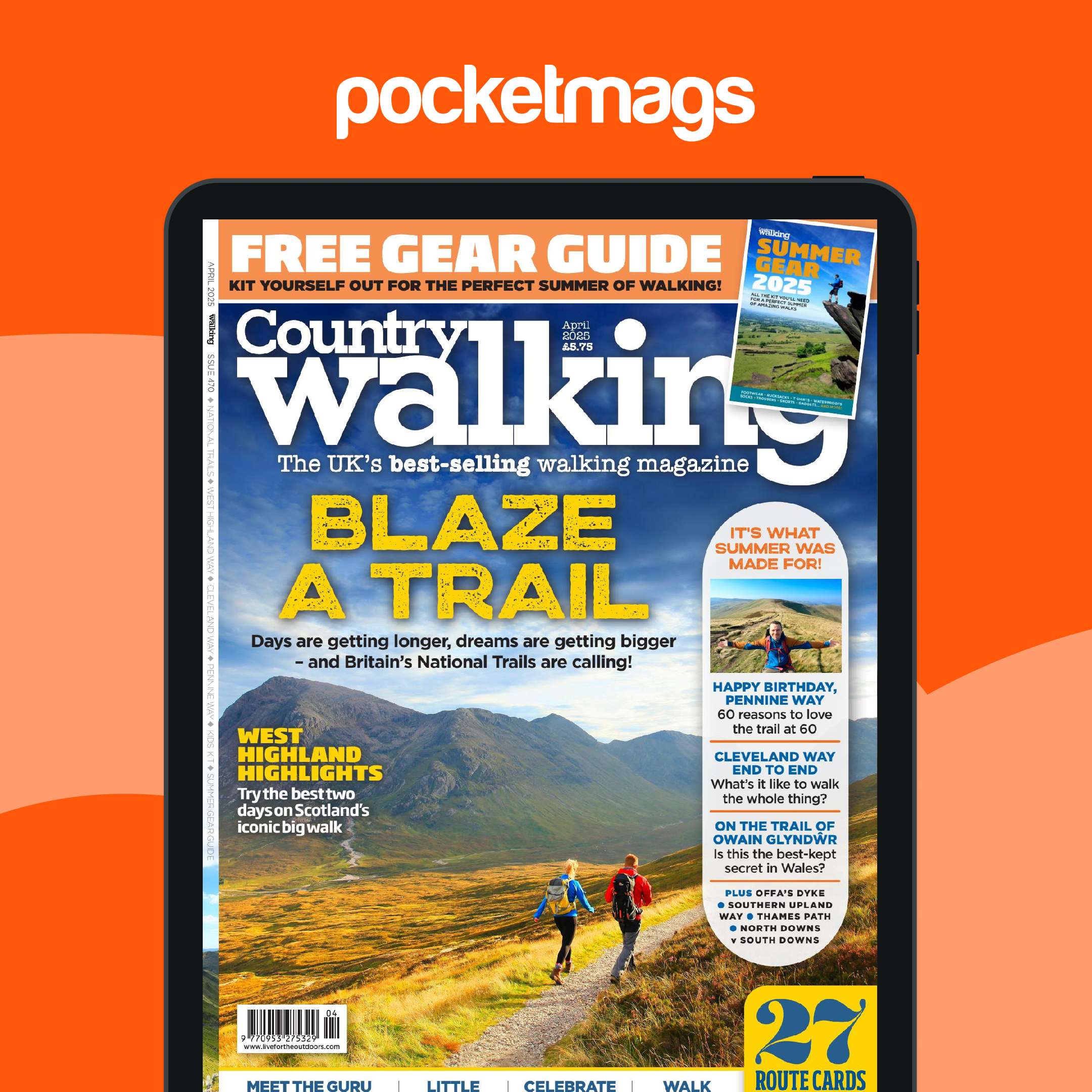 Country Walking Magazine - Apr-25 Back Issue