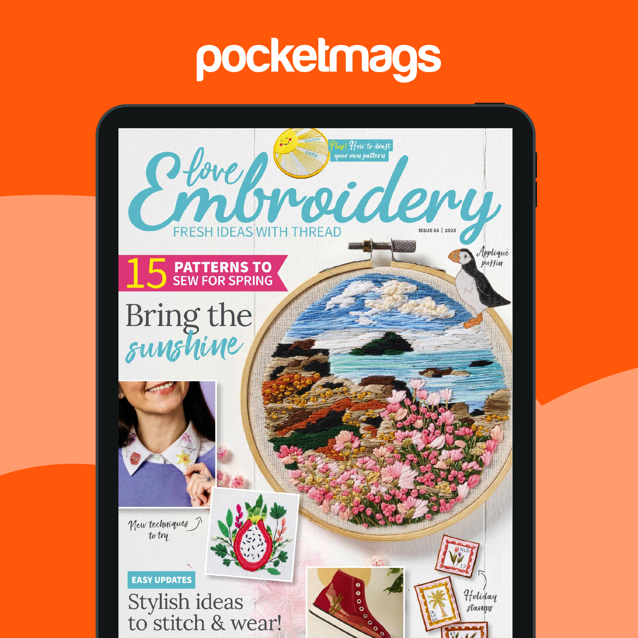 Love Embroidery Magazine - Issue 65 Back Issue