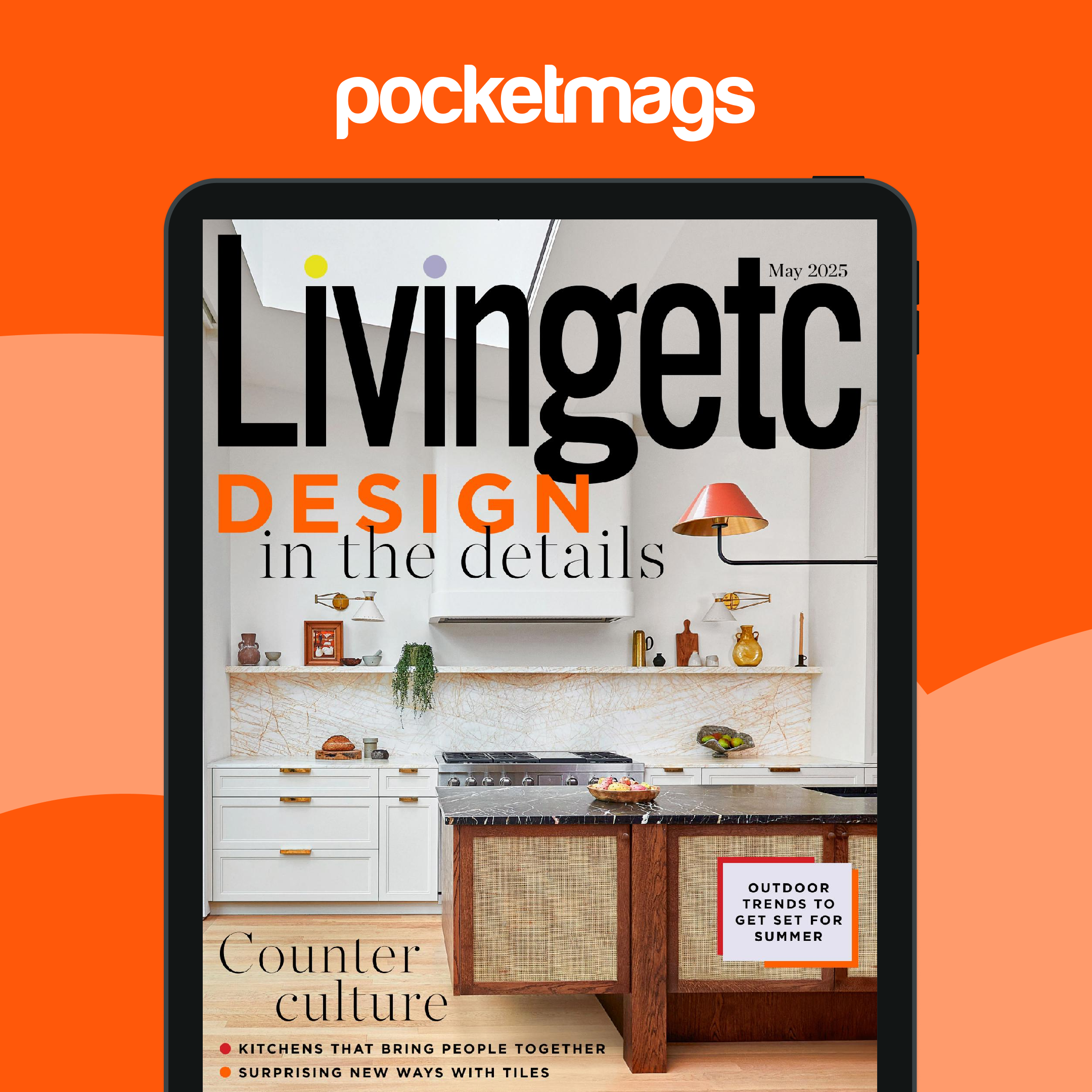 Living Etc Magazine Subscriptions and May 2025 Issue