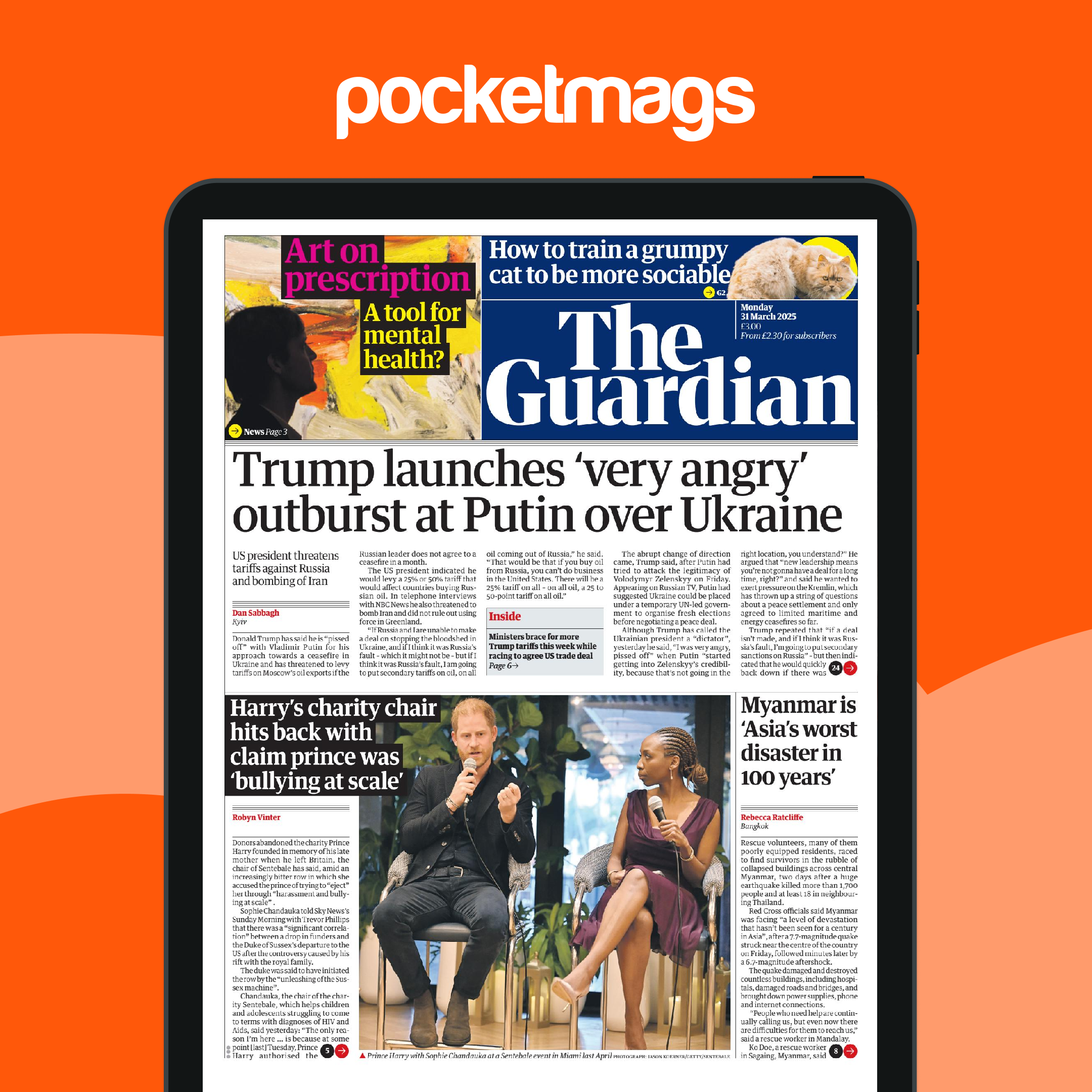 The Guardian Newspaper - Monday, 31 March 2025 Back Issue