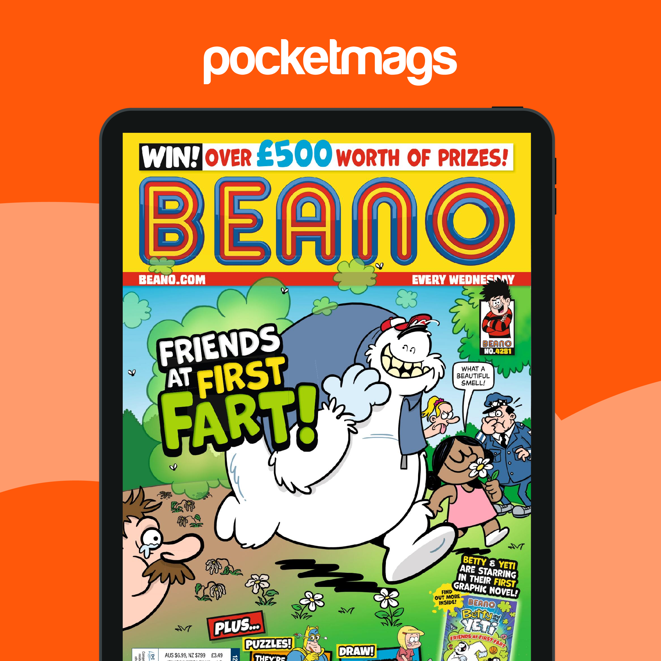 Beano Magazine - 12-Apr Back Issue