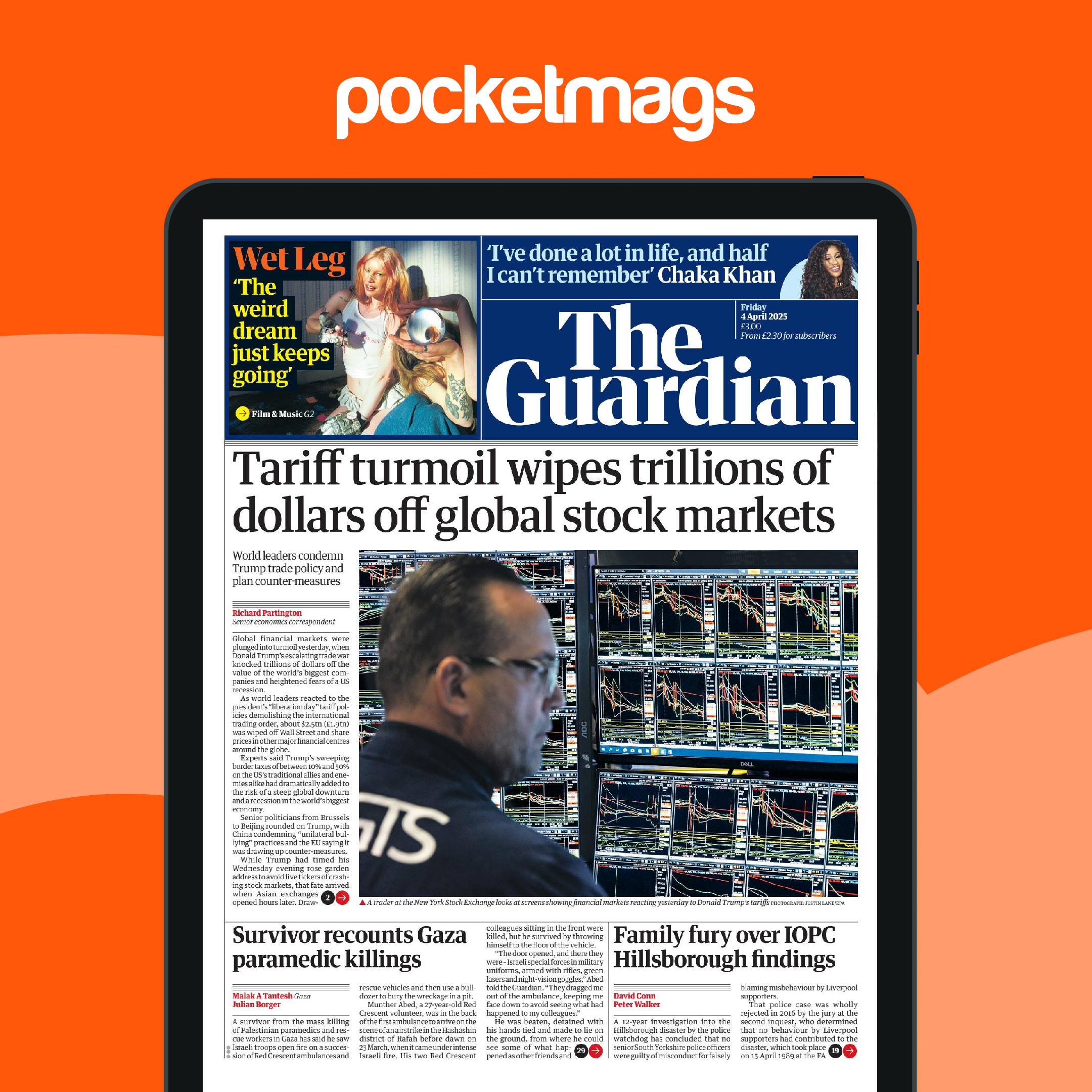 The Guardian Newspaper - Friday, 04 April 2025 Zurück Ausgabe