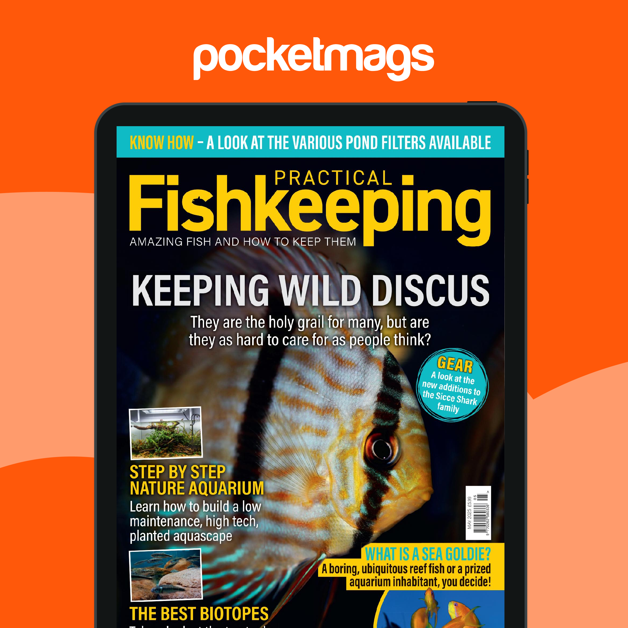 Practical Fishkeeping Magazine - May 2025 Back Issue