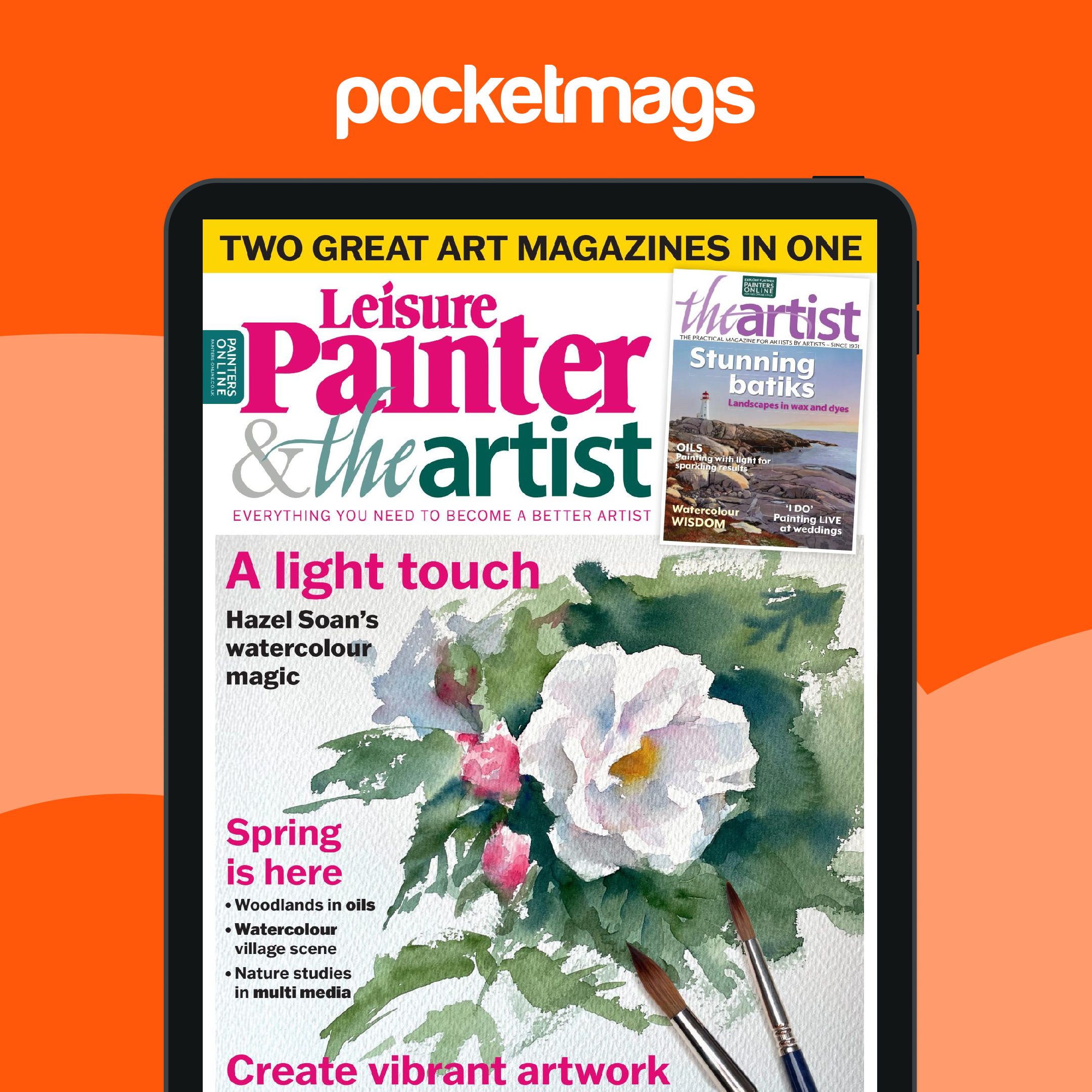 Leisure Painter & The Artist Magazine - June 2025 Retour à l'édition ...