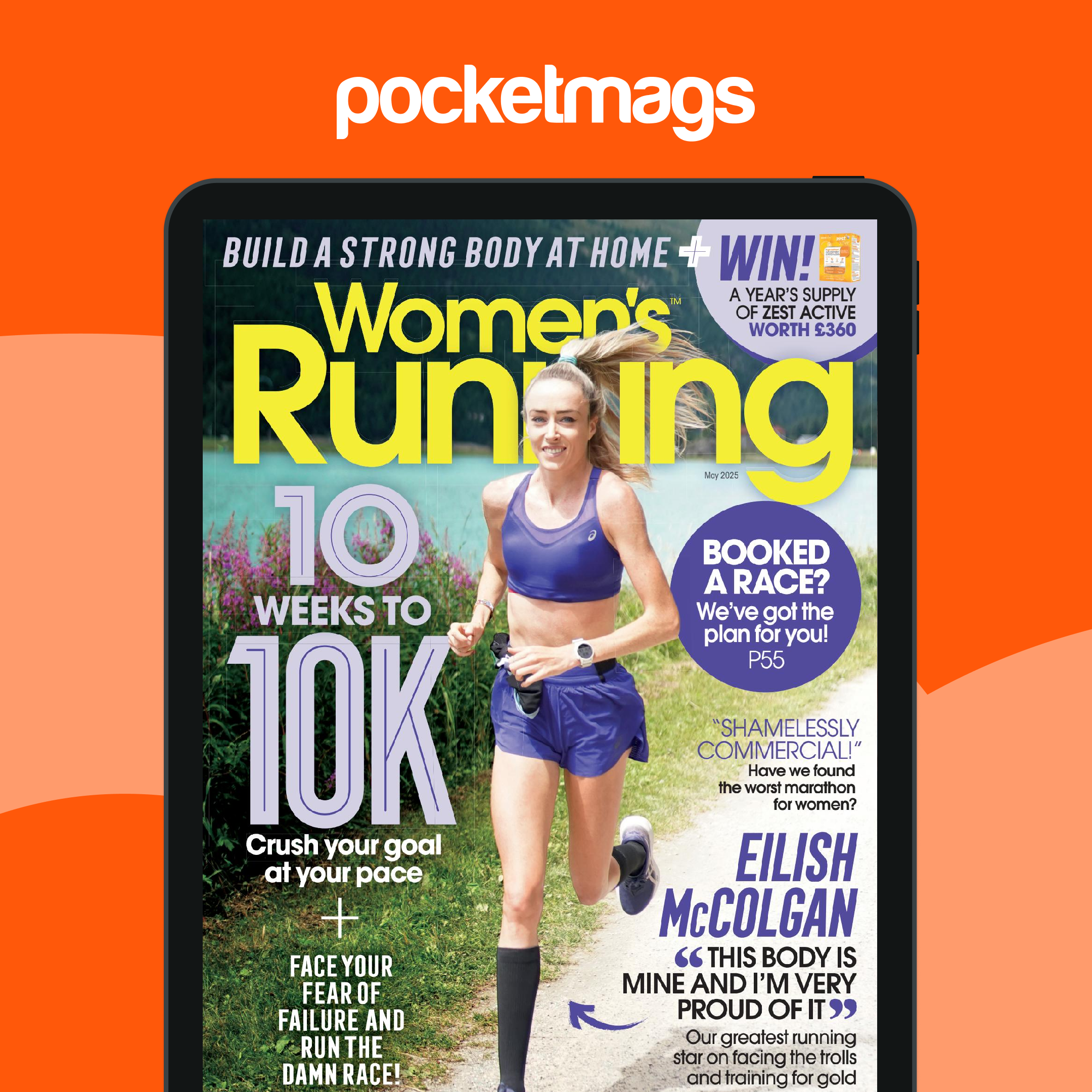 Women’s Running Magazine Subscriptions and May 2025 Issue