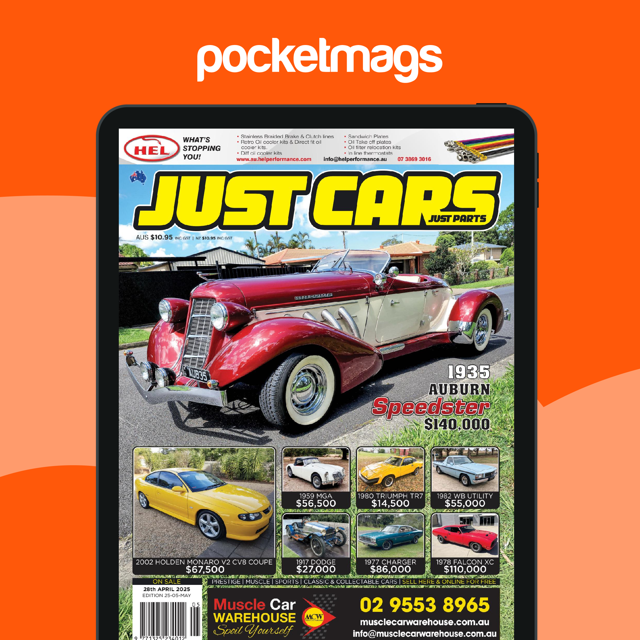 JUST CARS Magazine - 25_MAY Back Issue