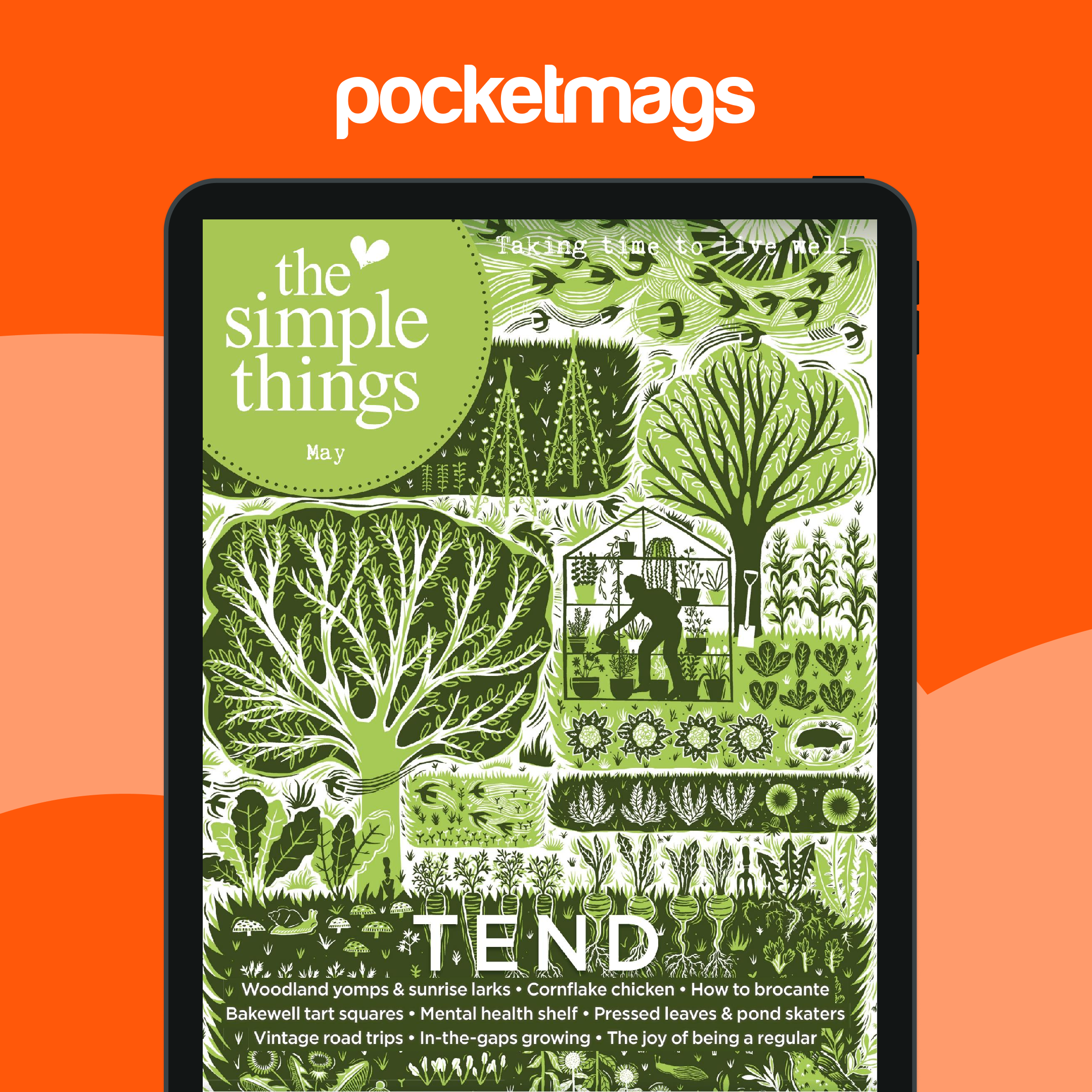 The Simple Things Magazine - May 2025 – 155 Edición anterior