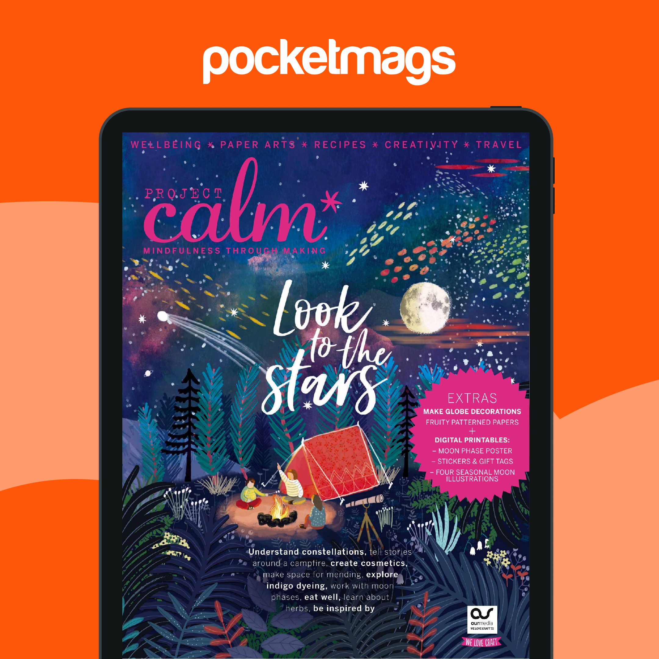 The World of Cross Stitching Magazine - Project Calm Look To The Stars ...