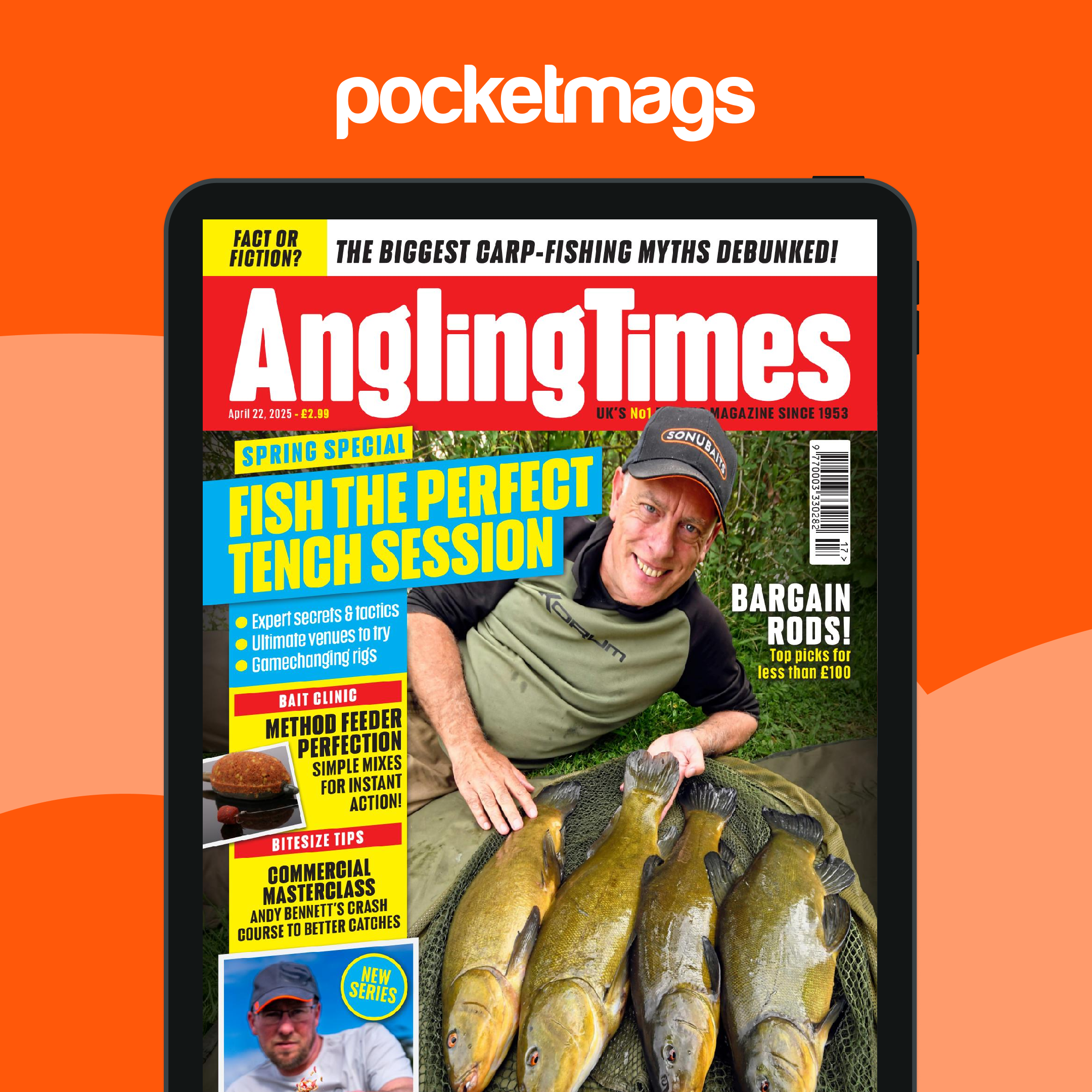 Angling Times Magazine Subscriptions and 22-Apr-2025 Issue