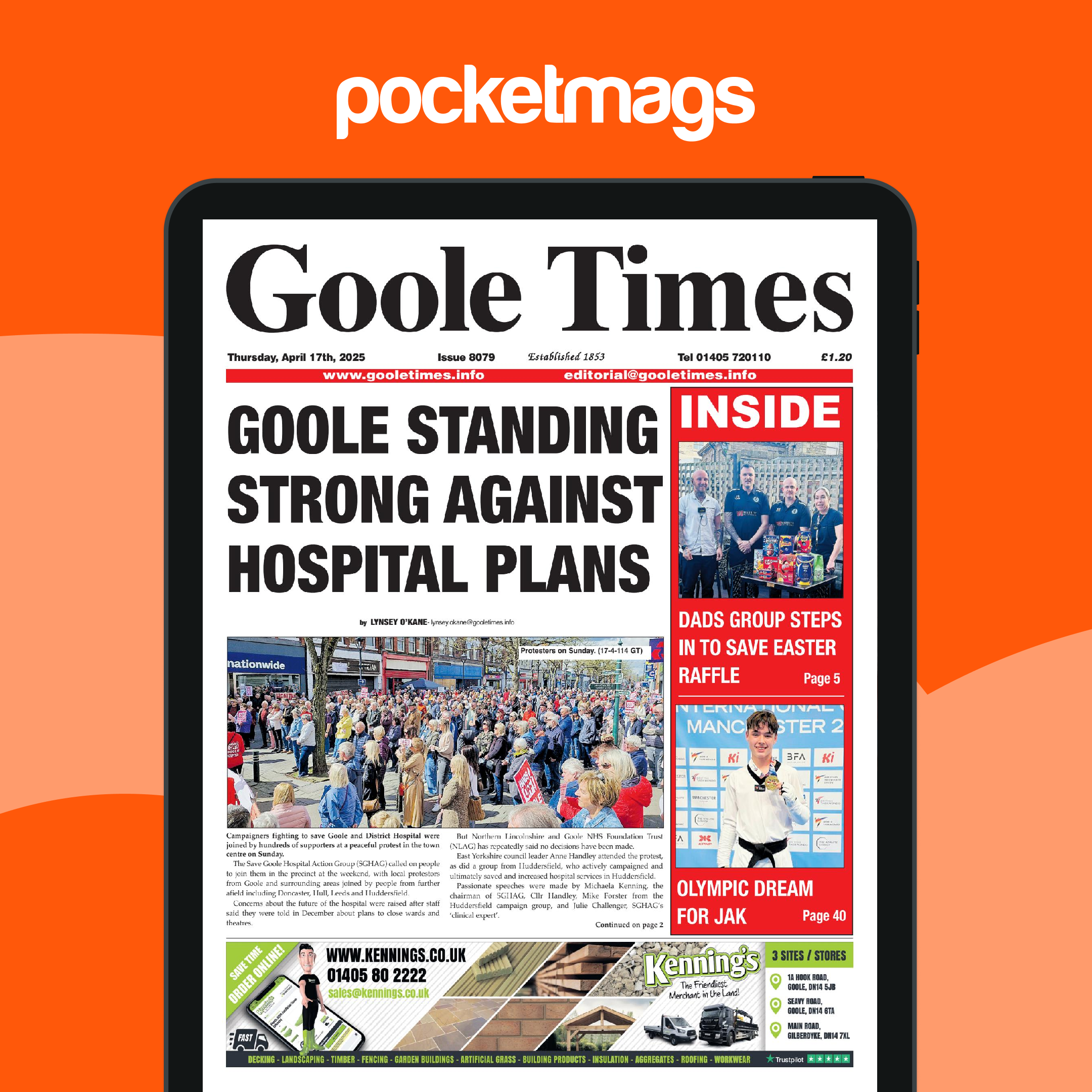 Goole Times Magazine - April 17th 2025 Zurück Ausgabe