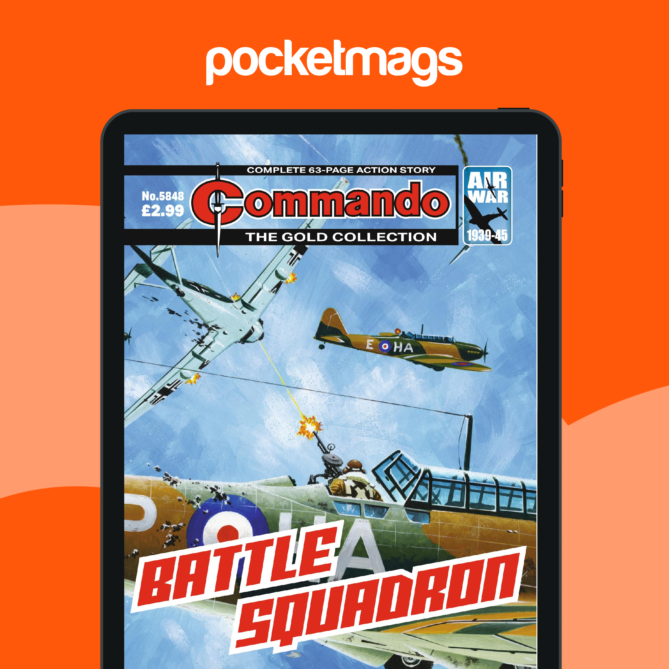 Commando Magazine - 5848 Back Issue