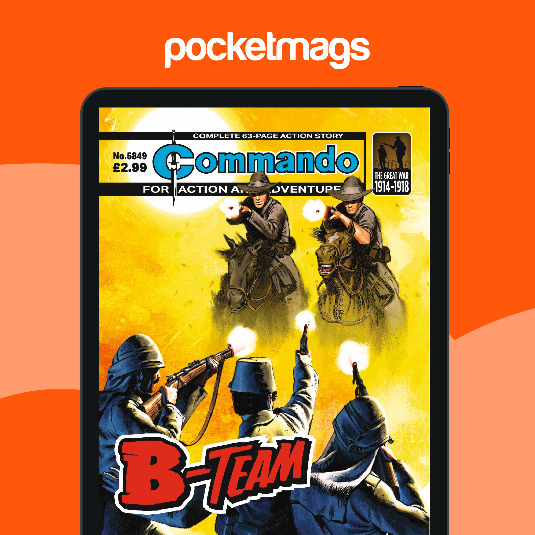 Commando Magazine - 5849 Back Issue