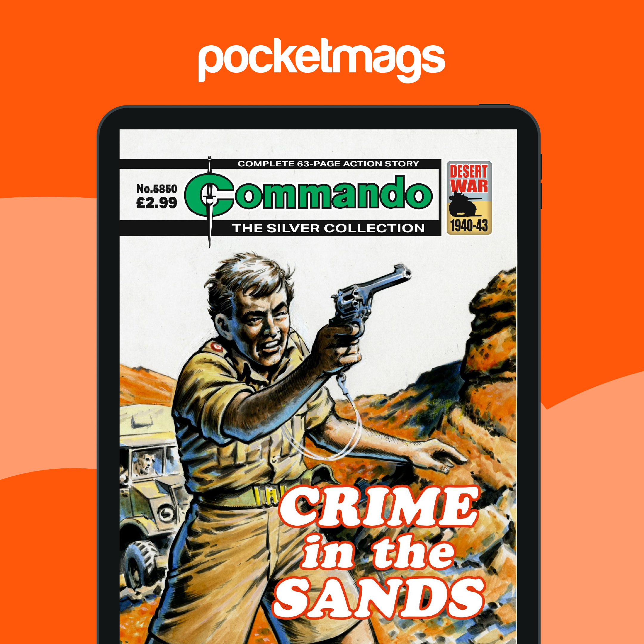 Commando Magazine - 5850 Back Issue