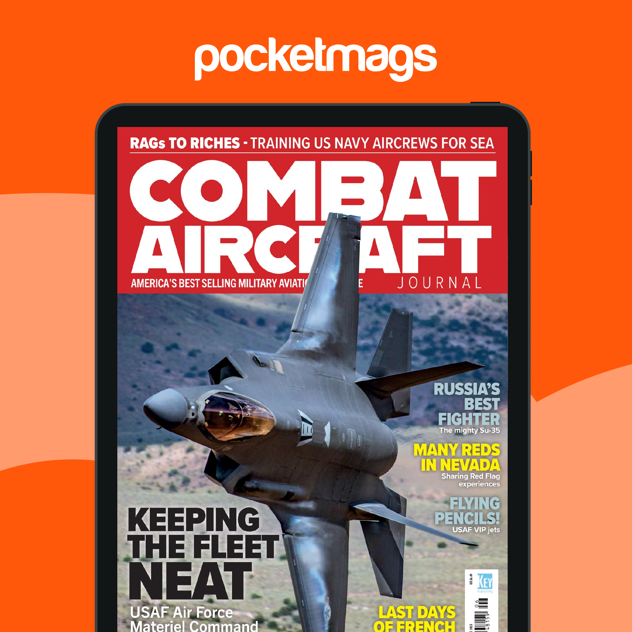 Combat Aircraft Journal Magazine - June 2025 Back Issue